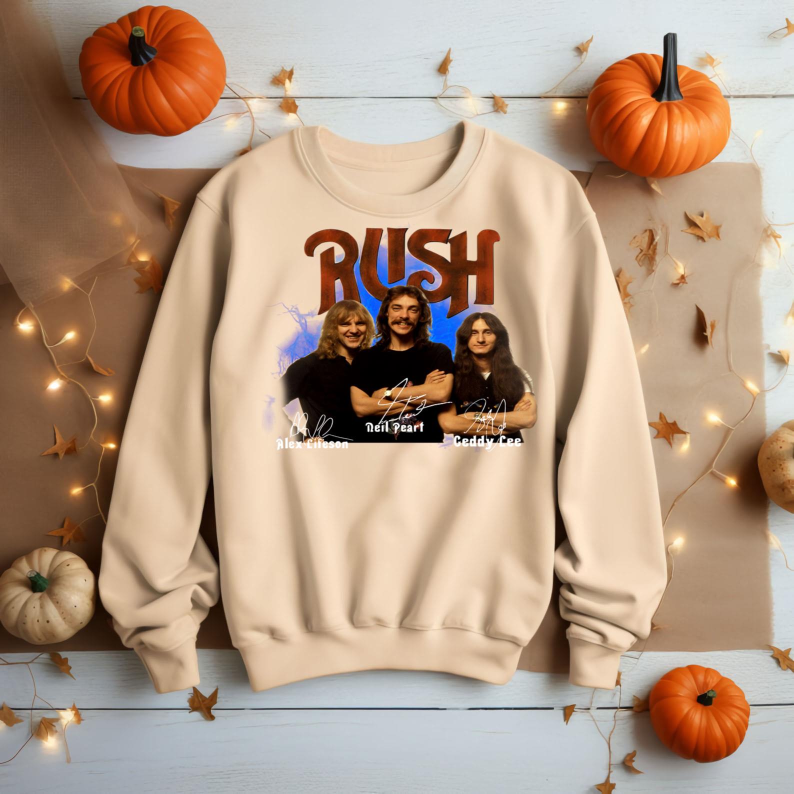 Rush Rock Band Signatures For Men And Women - Walmart.com