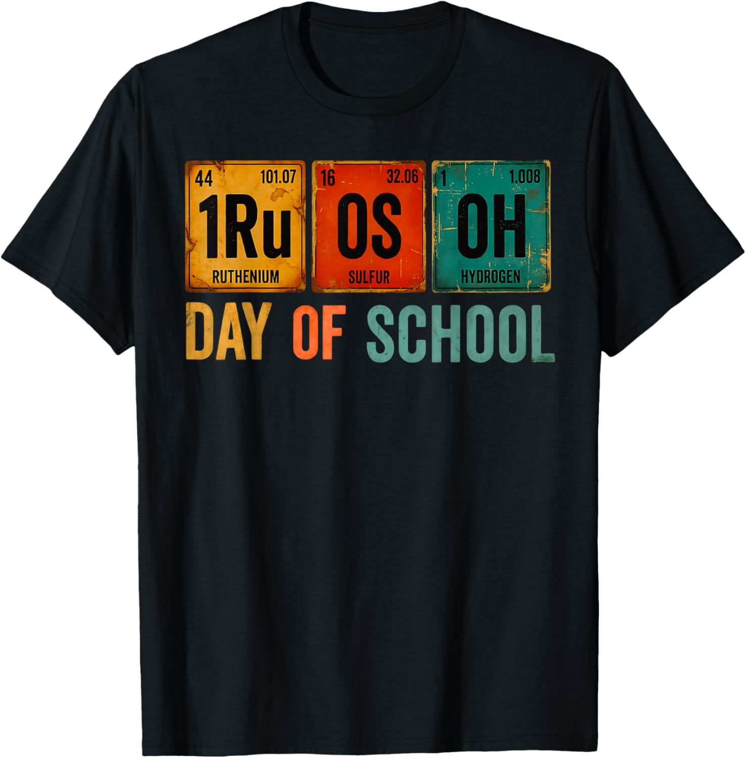Rush (Ru-S-H) Periodic Table Elements Teacher Adult T-shirt - Walmart.com