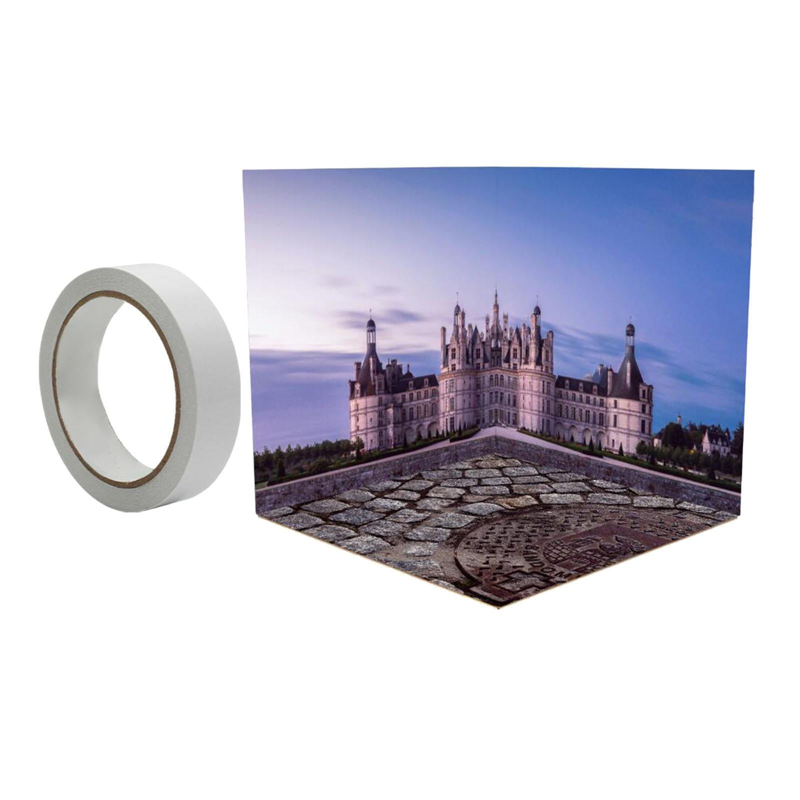 Rushawy 1/12 Backdrop Scene Model Diorama Accessory Display Scene ...