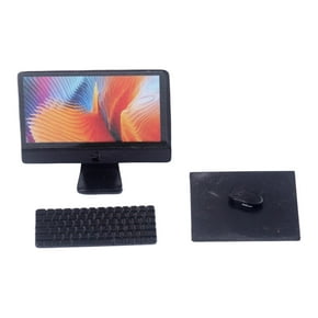 Kids Office Toy Collection with Miniature Furniture and Accessories