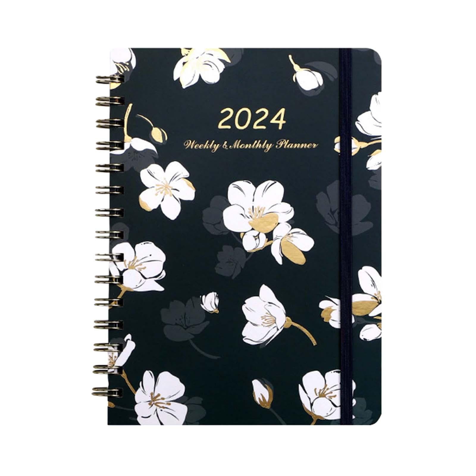 Rushawy 2024 Planner Goal Diary Achieve Your Goals with Calendar New ...