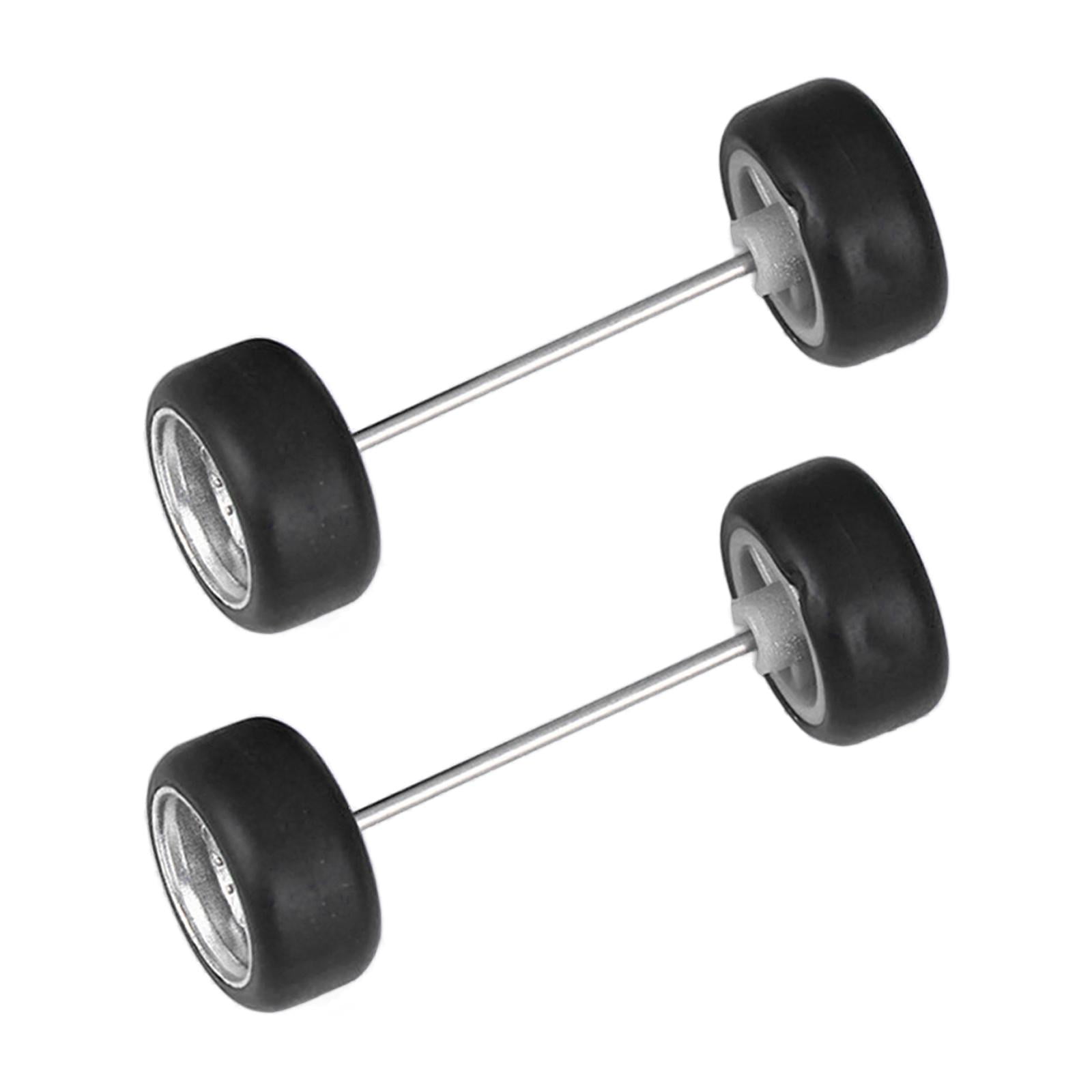 Rushawy 4 Pieces 1: 64 Wheels Simulation Model Car Wheels Tires with ...