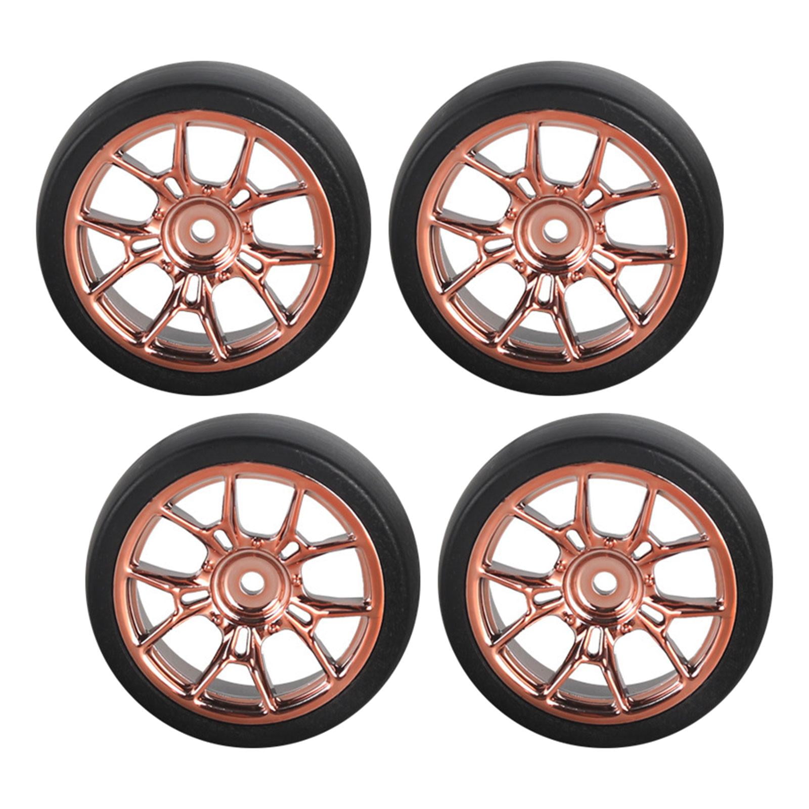 Rushawy 4 Pieces RC Tyre for 1:18 RC on Road Truck Part DIY ...