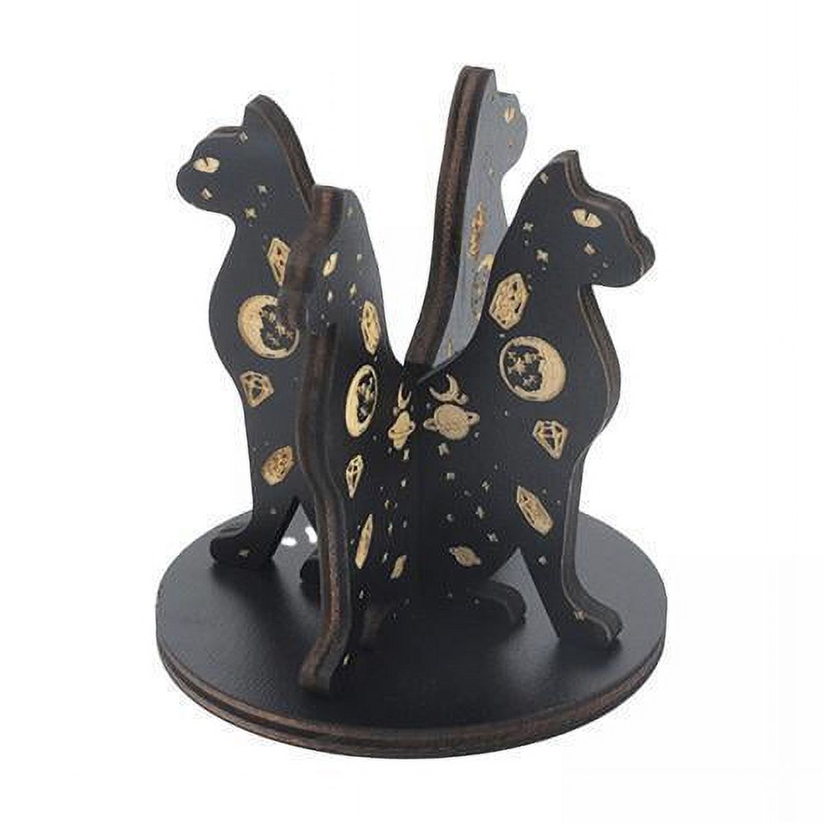 Rushawy 4xWooden Display Holder Agate Countertop Ores Sphere Holder ...