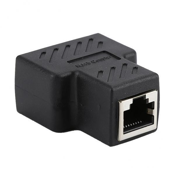 Rushawy 5x1x 8P8C 1 to 2 Female Adapter Divider Splitter Network ...