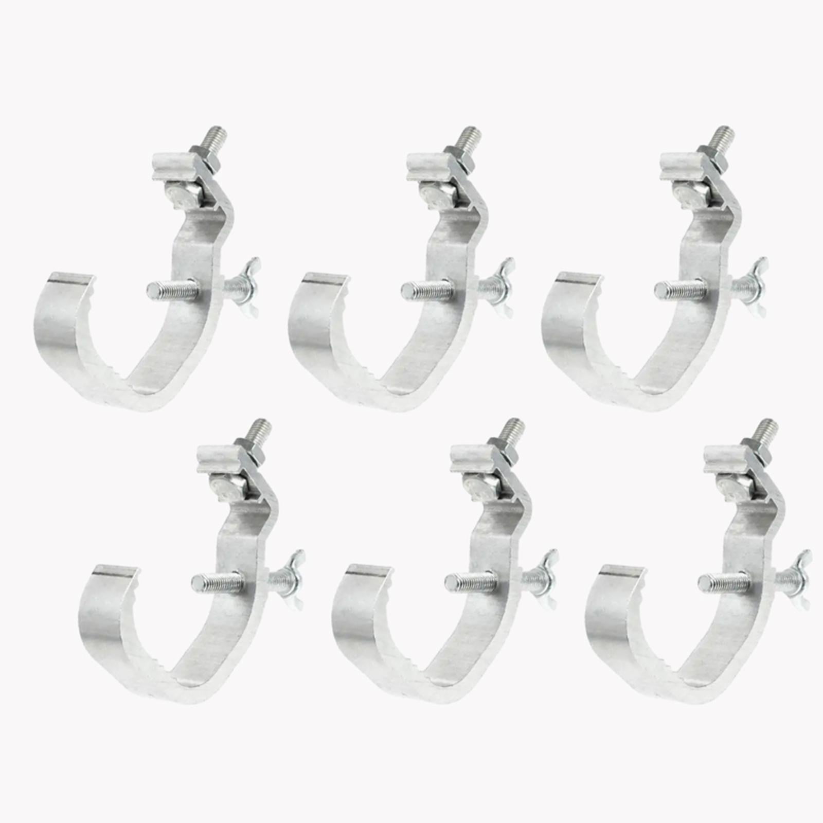 Rushawy 6 Pieces Stage Light Clamp O Clamp DJ Light Clamps Aluminum ...
