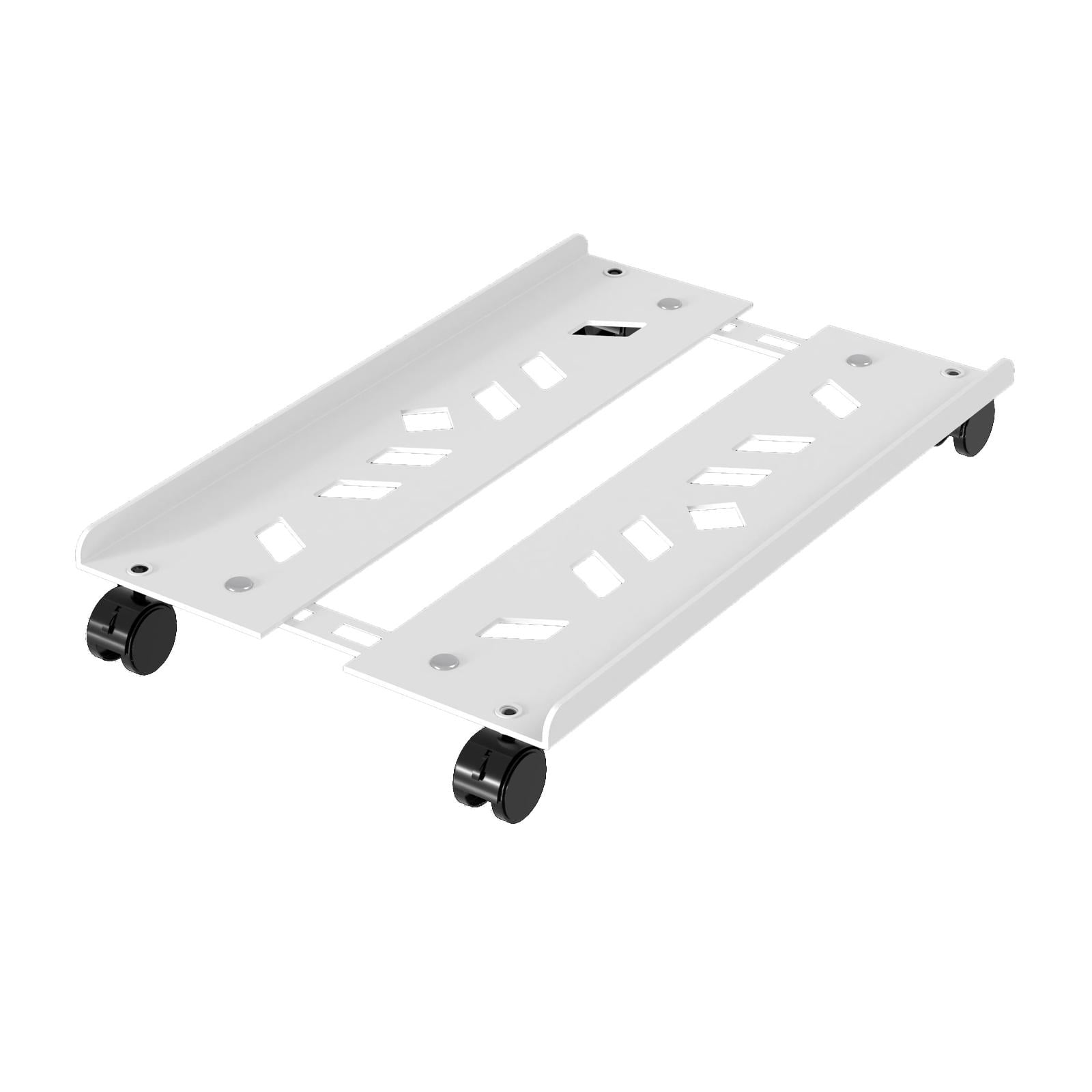 Rushawy Adjustable Mobile Stand Office Home Use Sturdy Under Desk PC ...