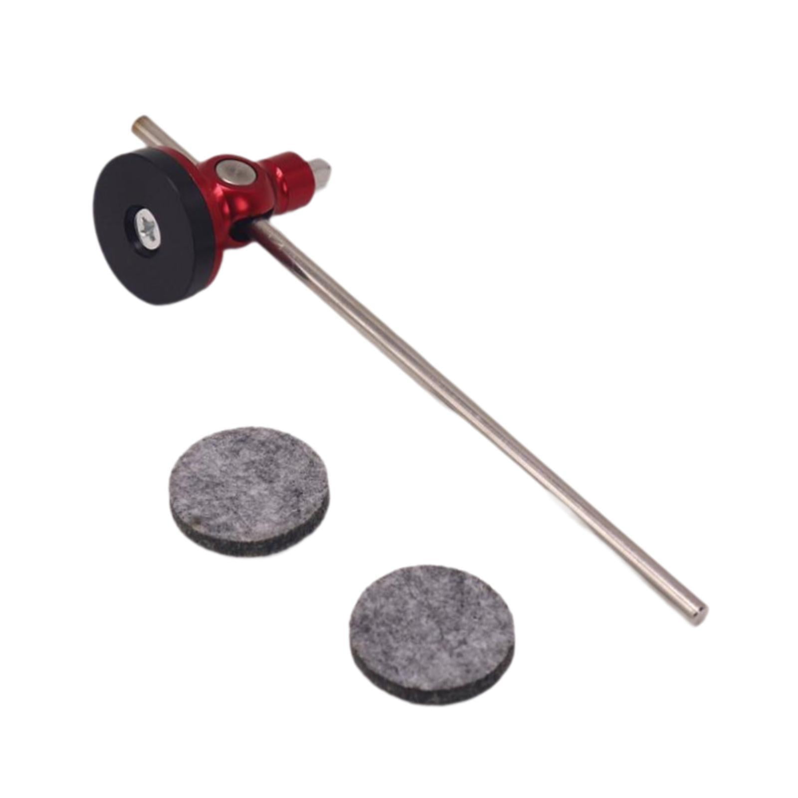 Rushawy Bass Drum Pedal Beater Kick Drum Foot Pedal Beater for Live ...