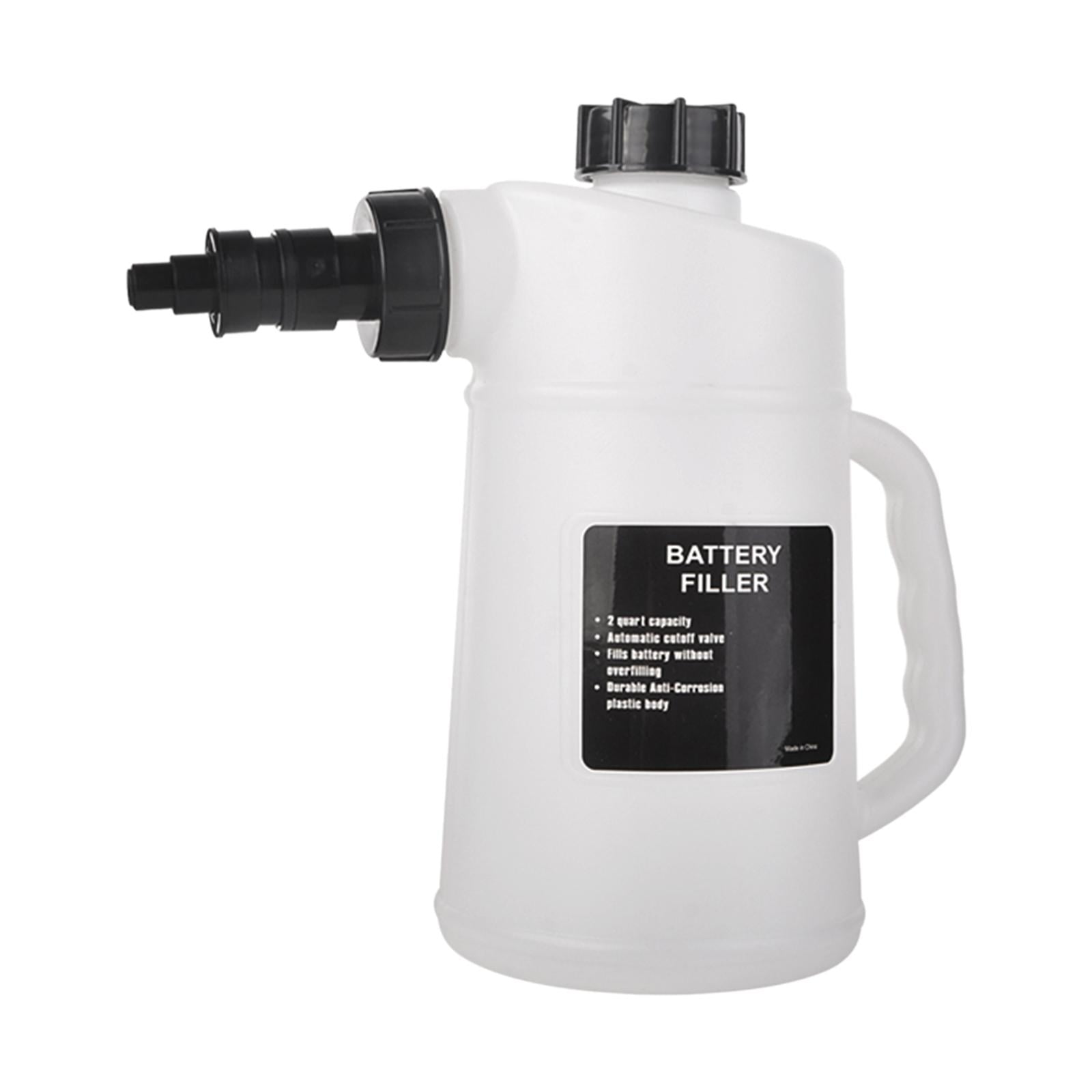 Rushawy Battery Filler Servicing Tool 2L Auto Parts Distilled Water Jug ...