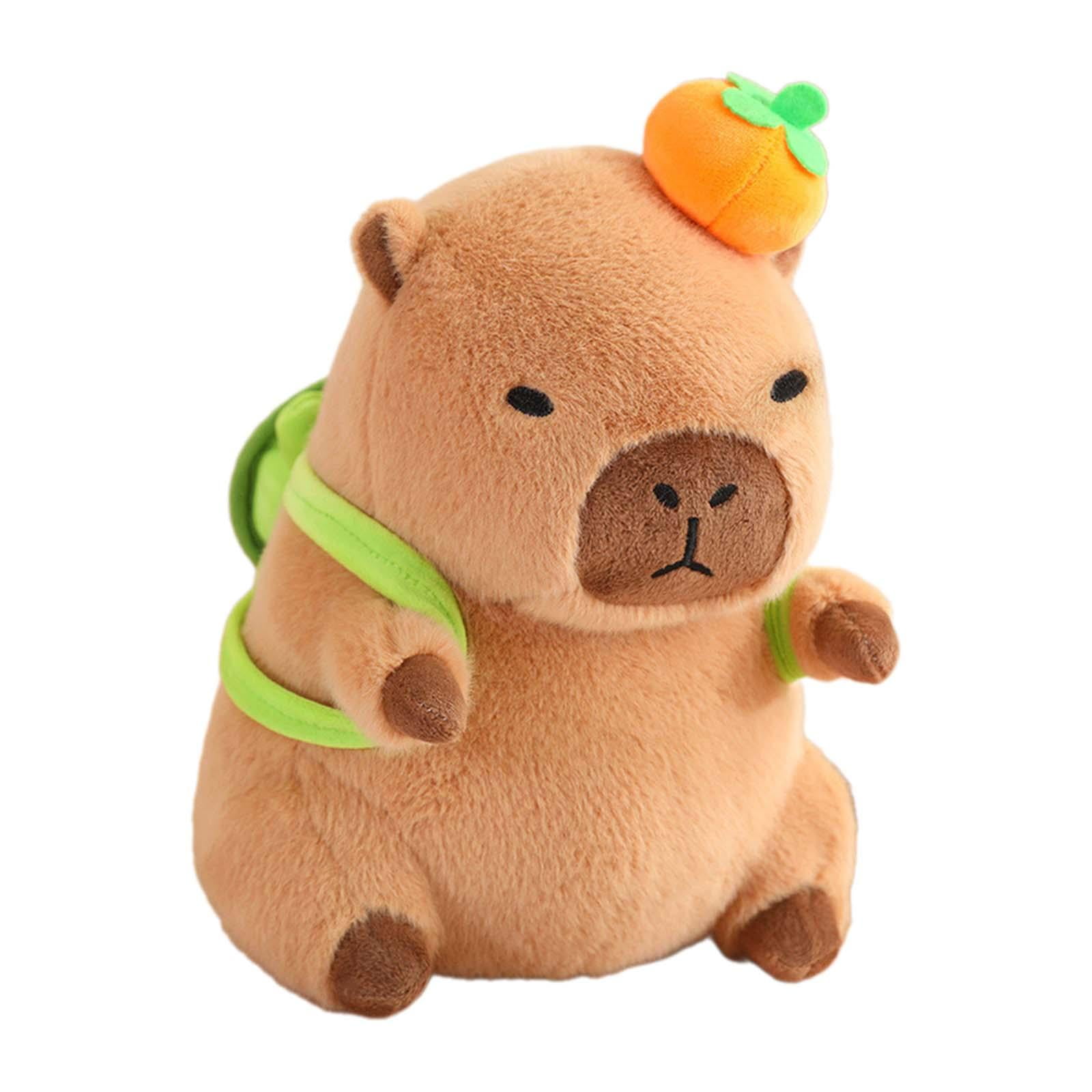 Rushawy Capybara Plush Toy Cute Capybara Stuffed Animal 30cm ...