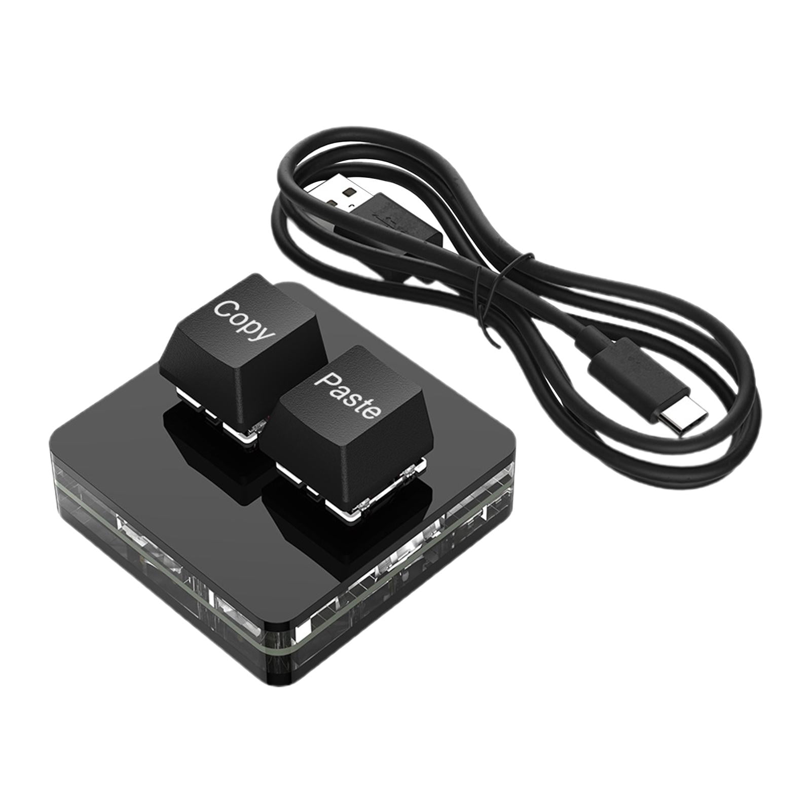 Rushawy Copy and Paste 2 Key Keyboard 2 Key Gaming Keyboard for Audio ...
