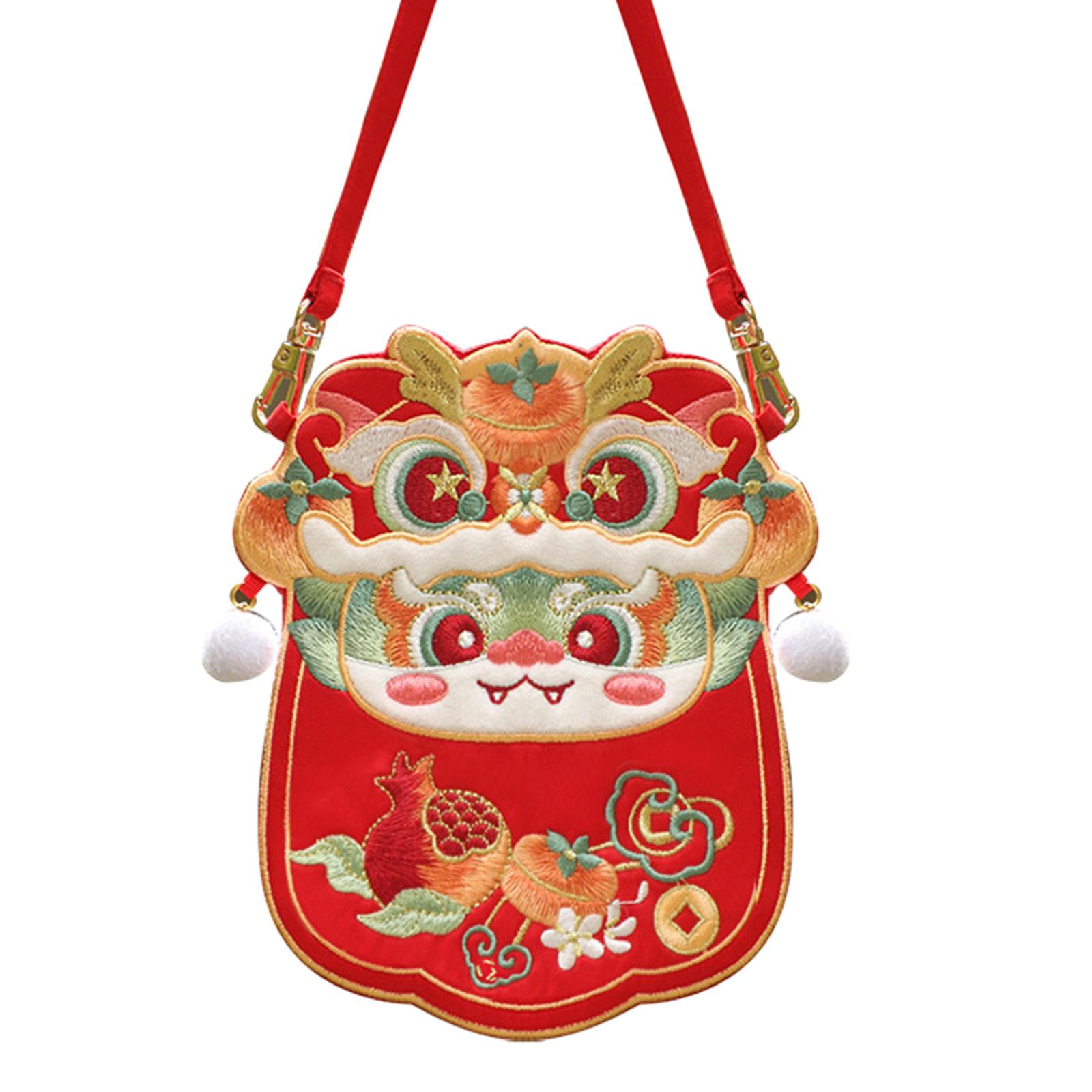Rushawy Embroidered Hanfu Bag Shoulder Clutch Purse Festival Ethnic ...