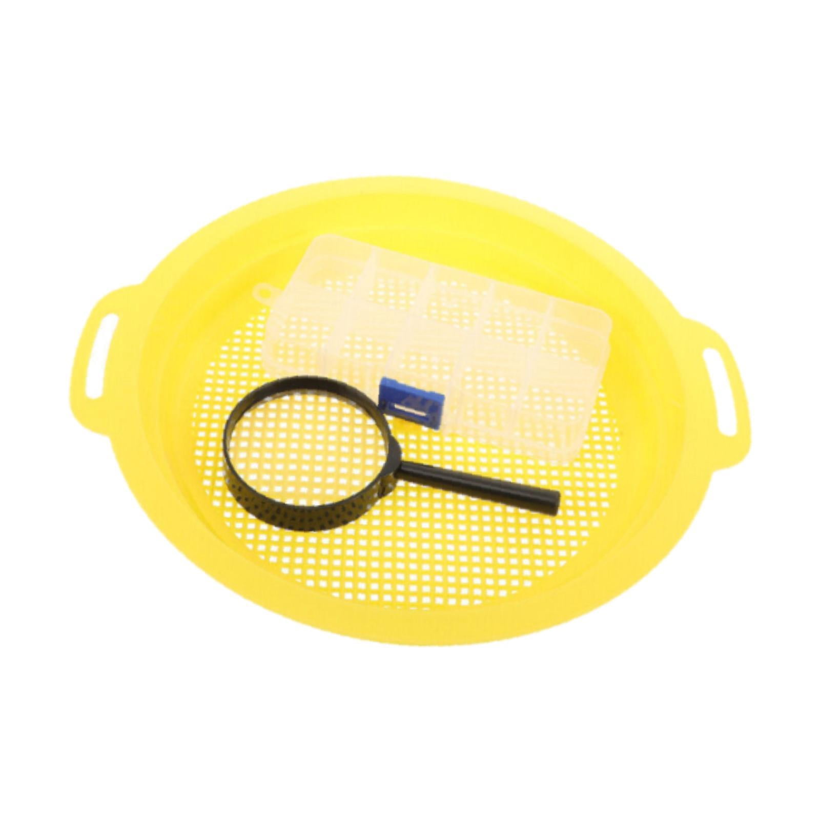 Rushawy Gold Panning Kit Sifting Pan Set for Beginners with and Storage ...