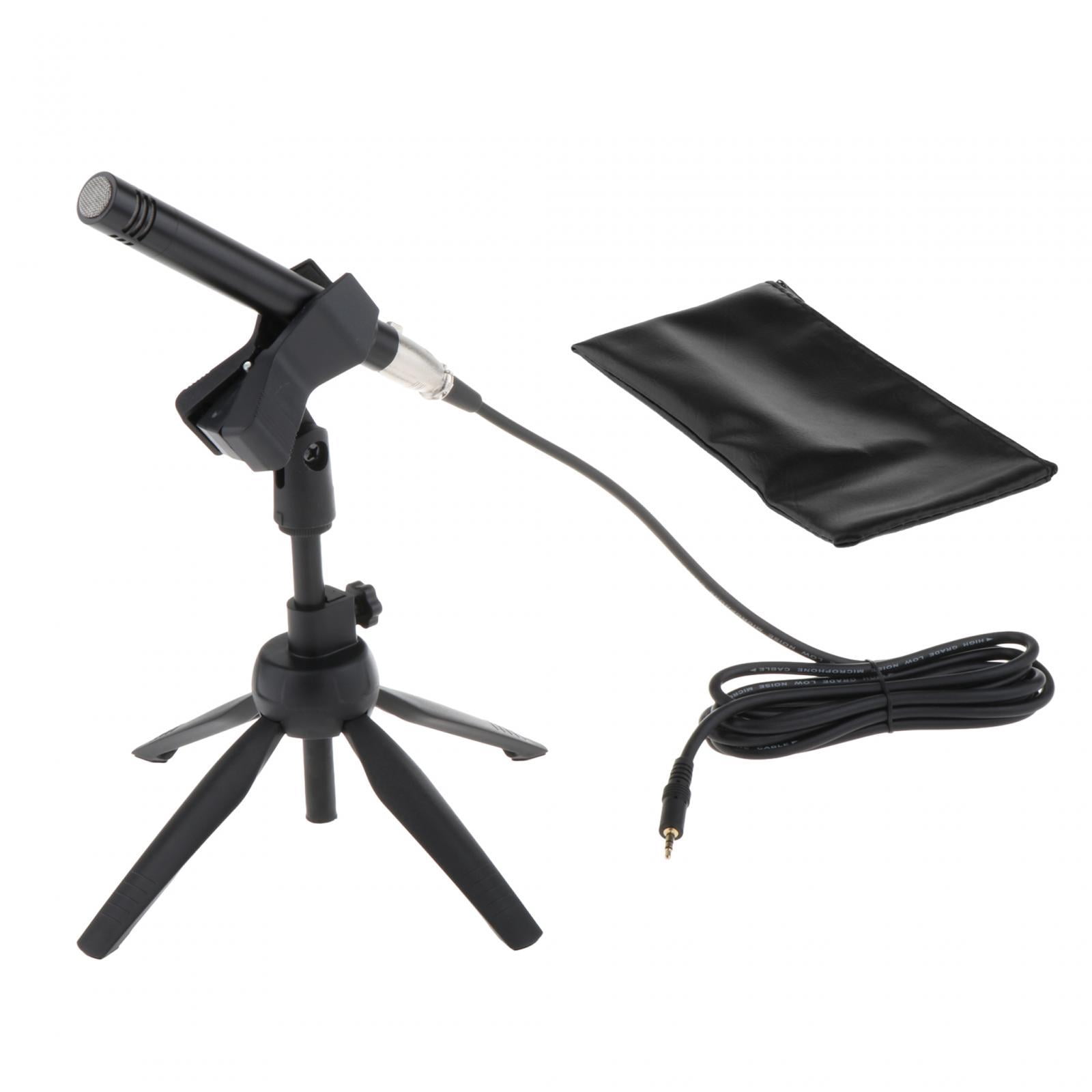 Rushawy Interview 3.5mm Audio Cable Small Mic for Desktop Computer ...