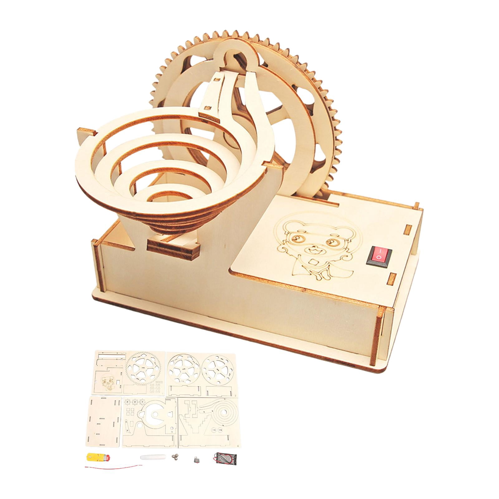 Rushawy Mechanical Model Wooden Model Building for Boys Girls Age 7-14 ...