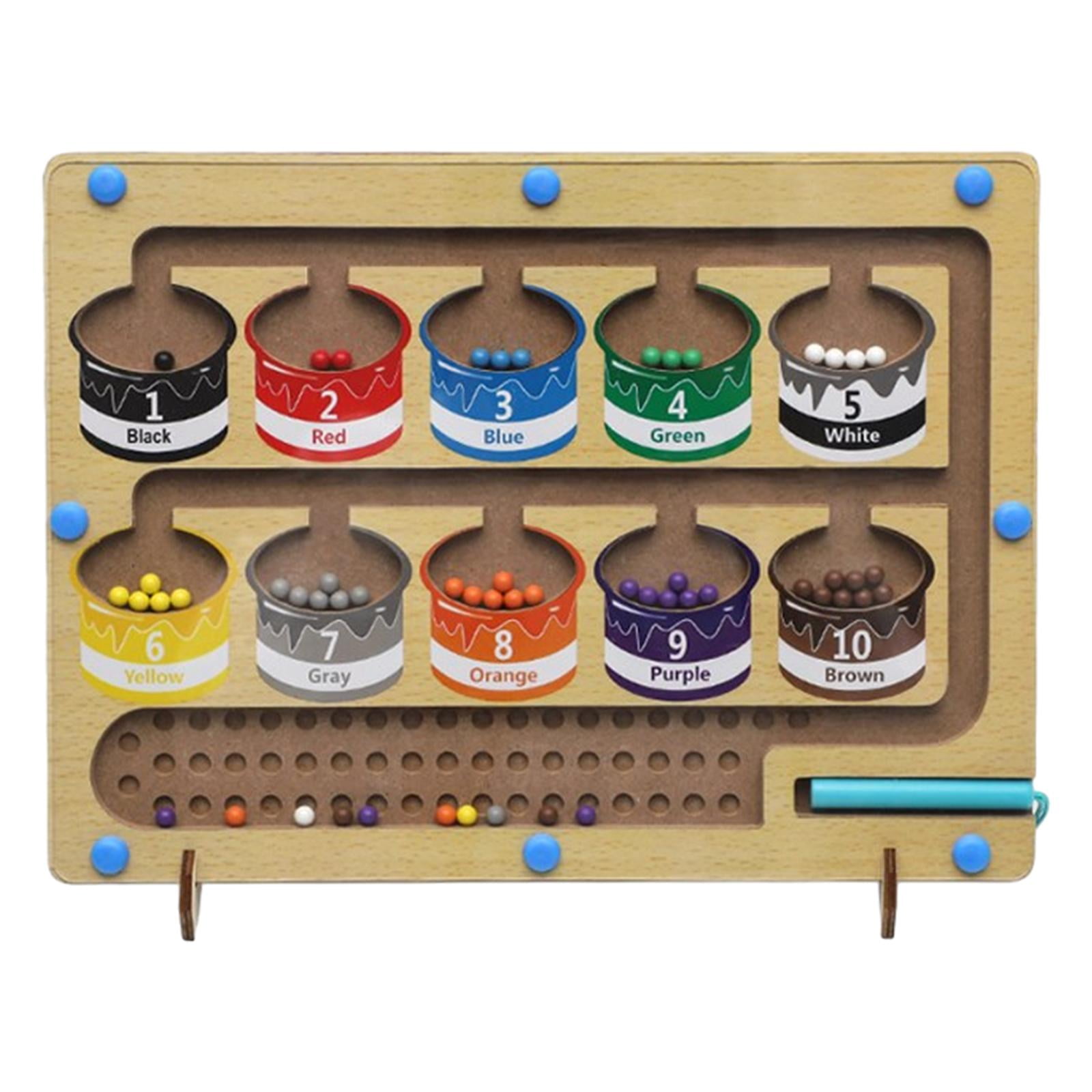 Rushawy Number Maze Toys Interactive Puzzle Educational Toys Travel ...