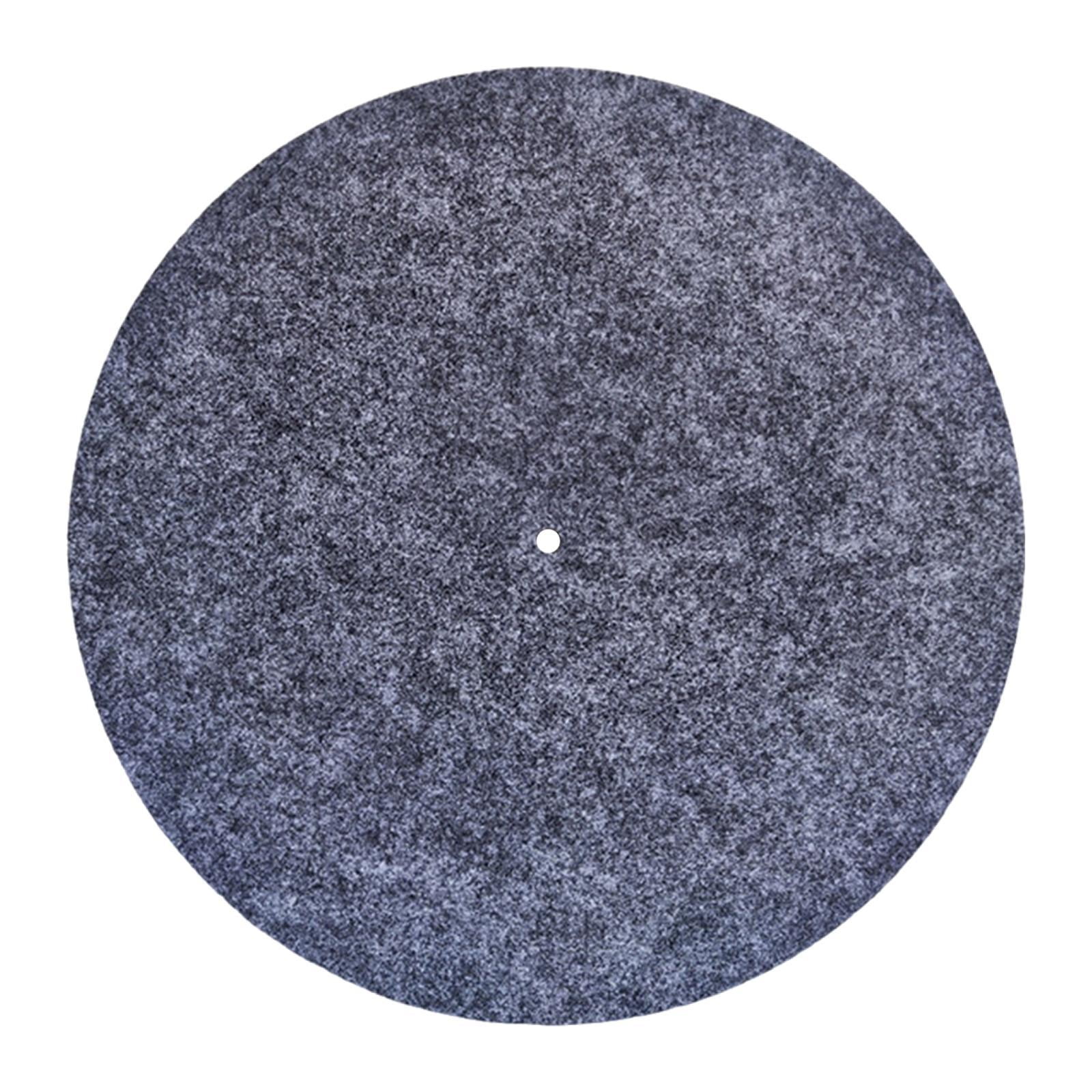 Rushawy Turntable Platter Mat Turntable Mat Vibration Dampening Felt ...