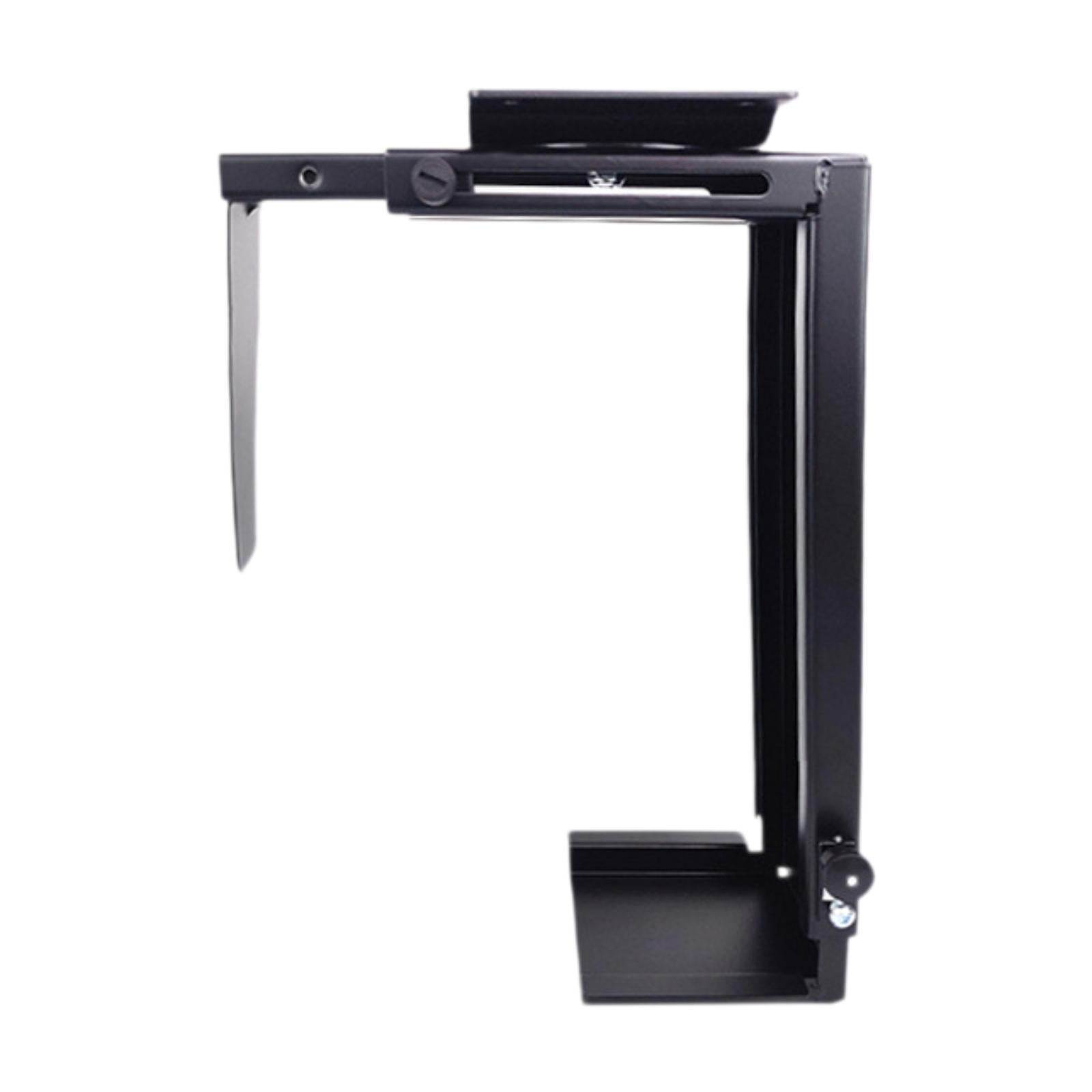 Rushawy Under Desk PC Mount Black Computer Case Holder for Most PC or ...