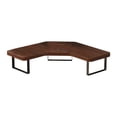Rushawy Wooden Monitor Riser Ergonomic Design Desktop Keyboard Storage ...