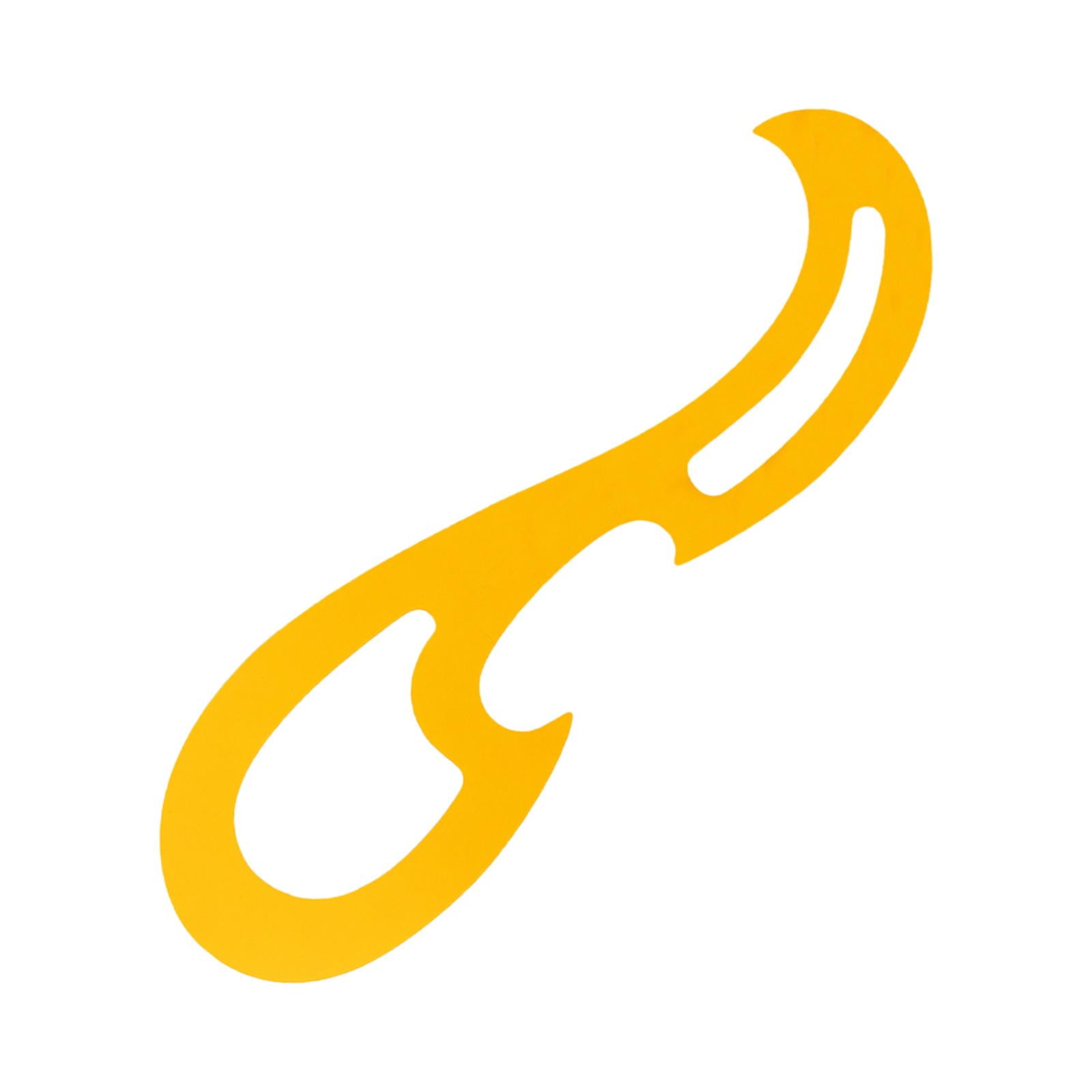 Rushay French Curve Ruler Accuracy Easy to Use Gauge Drafting Drawing ...