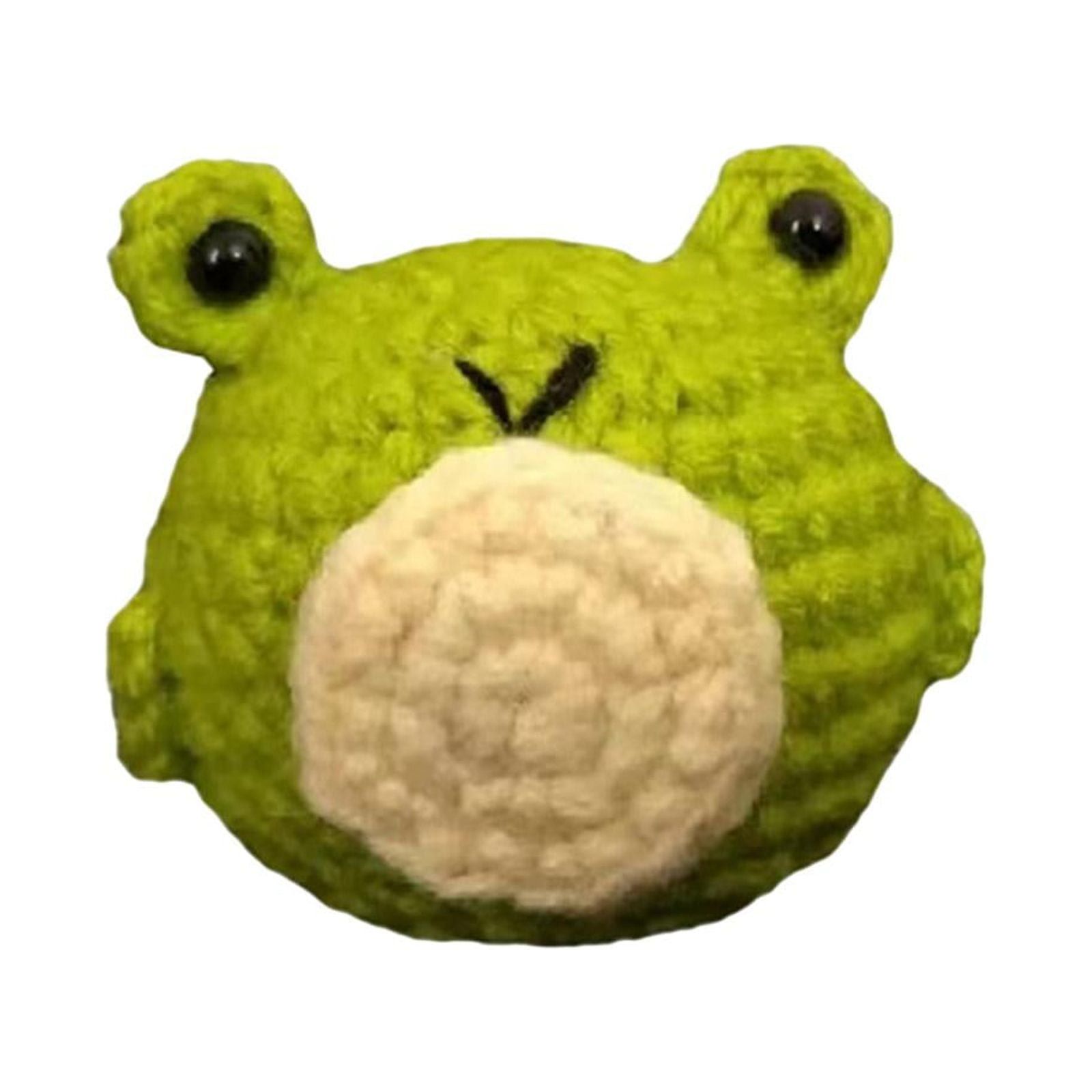 Rushay Handmade DIY Frog Doll Crochet Kit Crocheting Craft Classic Easy ...
