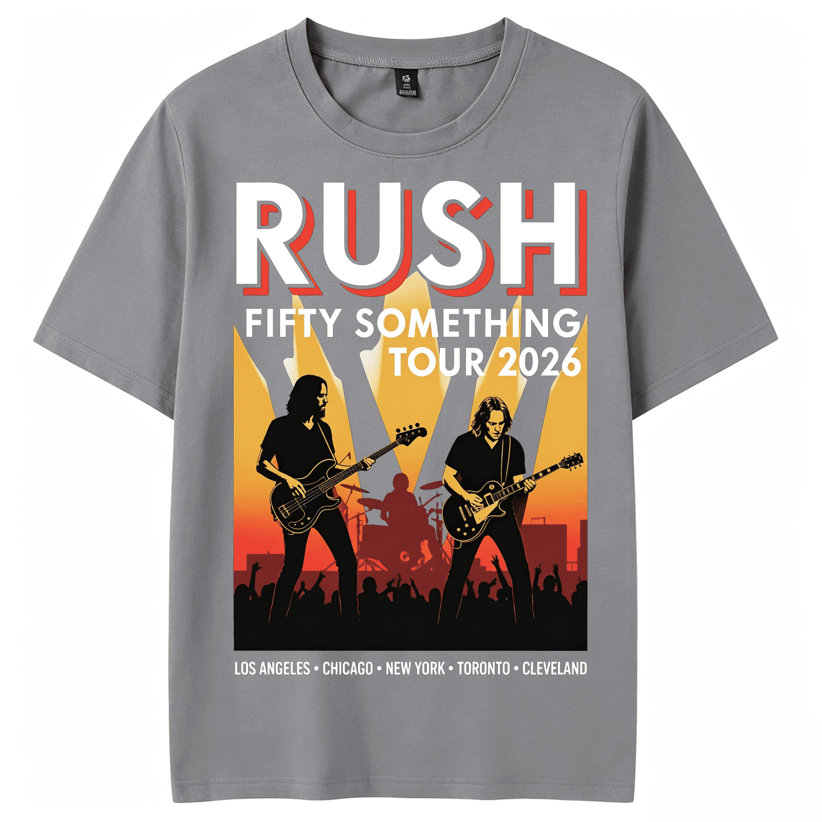 Rushs Shirt Band Print 2026 Tour Merch Tshirts Music Graphic Fashion ...