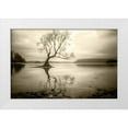 Rushton, Ian 18x13 White Modern Wood Framed Museum Art Print Titled ...