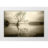 Rushton, Ian 18x13 White Modern Wood Framed Museum Art Print Titled ...