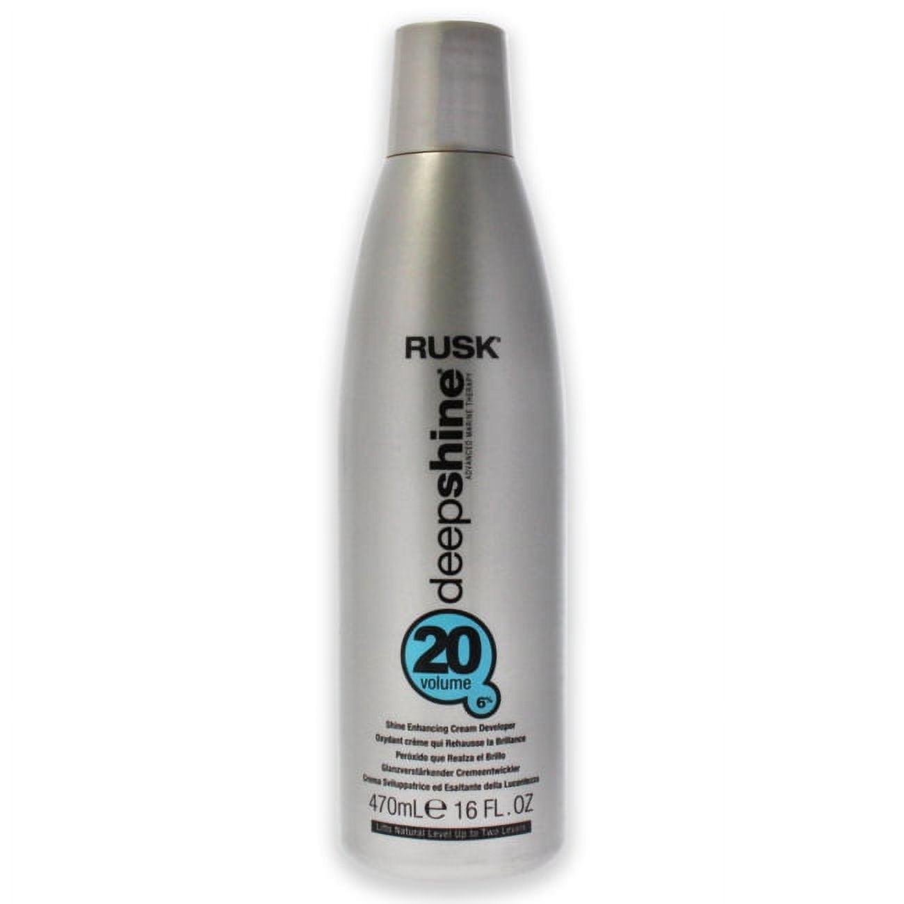 Rusk Deepshine Shine Enhancing Cream Developer - 20 Vol. 6% - 16 oz ...