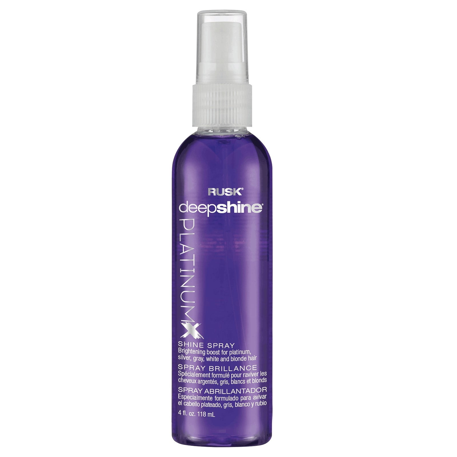 Rusk Deepshine PlatinumX Hair Shine Spray - 4 oz - Walmart.com