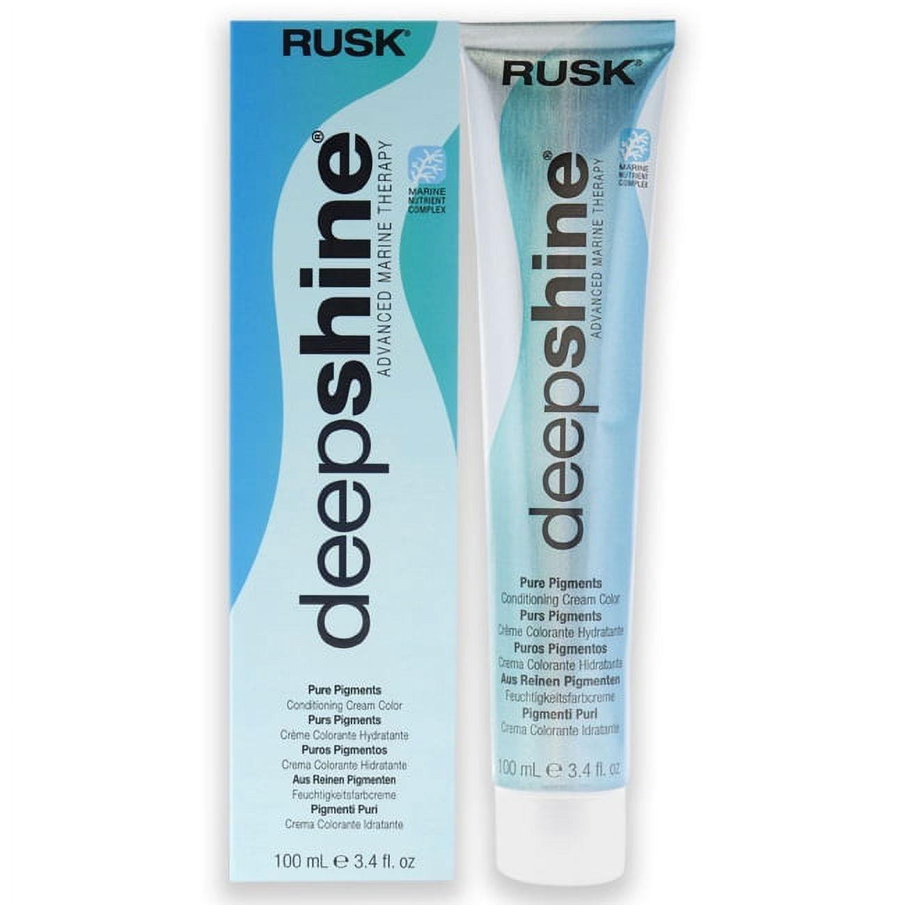 Rusk Deepshine Pure Pigments Conditioning Cream Color - 4.8CH Medium ...