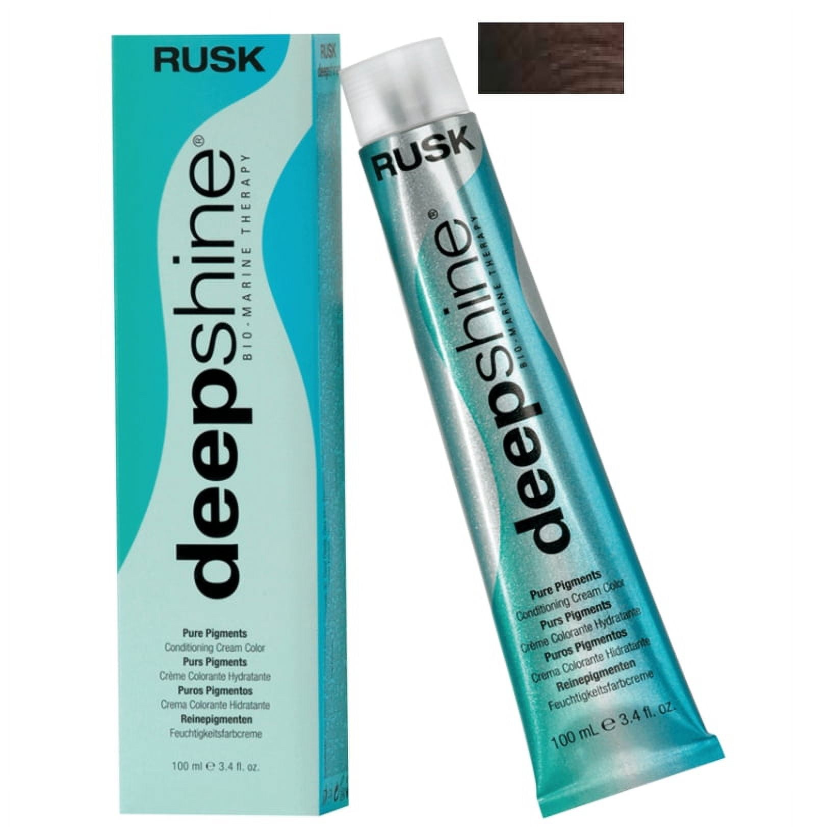 Rusk Deepshine Pure Pigments Hair Color 5.000NC Light Brown, 3.4 Oz ...