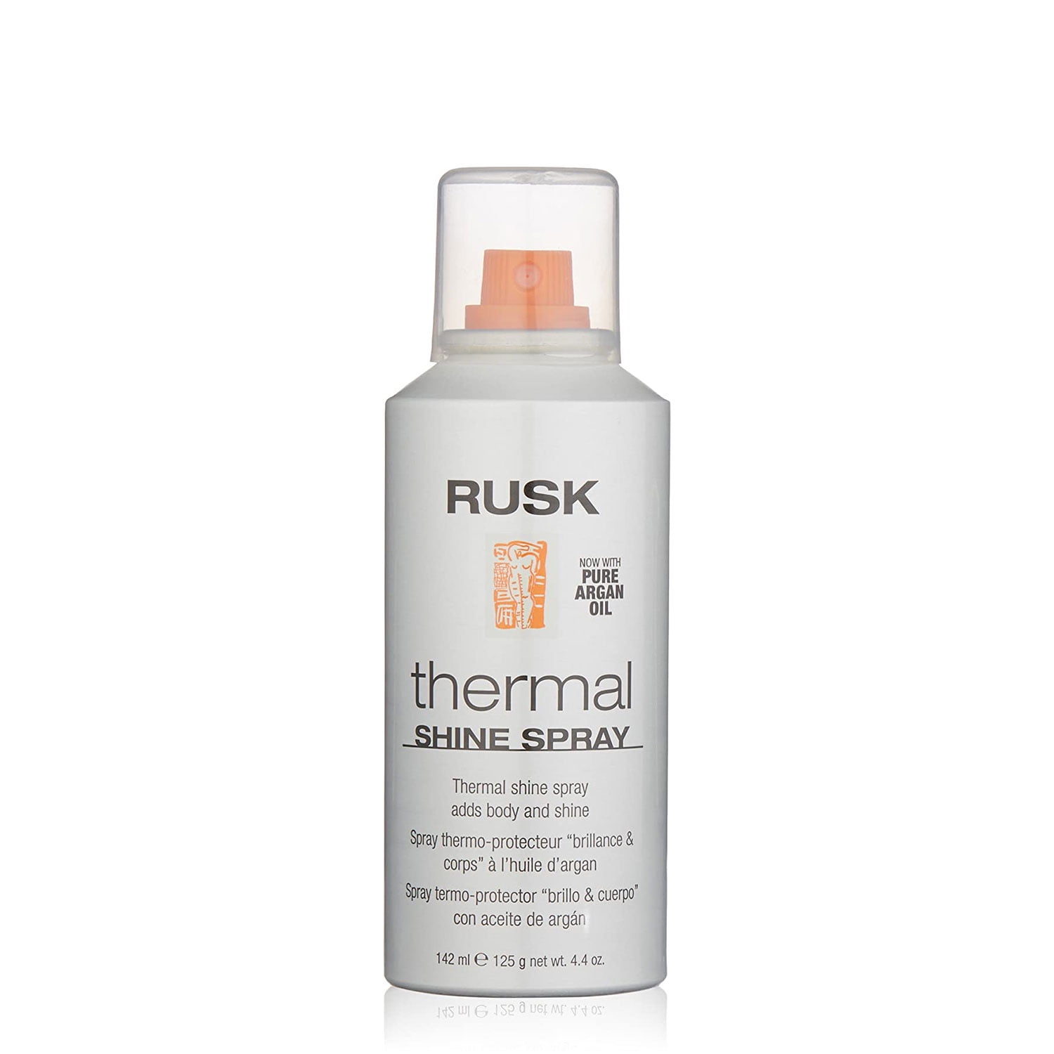 Rusk Design Thermal Shine Spray with Argan Oil, 4.4 Oz., Pack of 2, for ...