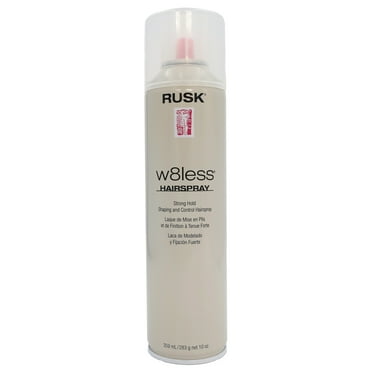 Rusk W8Less Plus Extra Strong Hold Hairspray, Versatile Design Tool ...