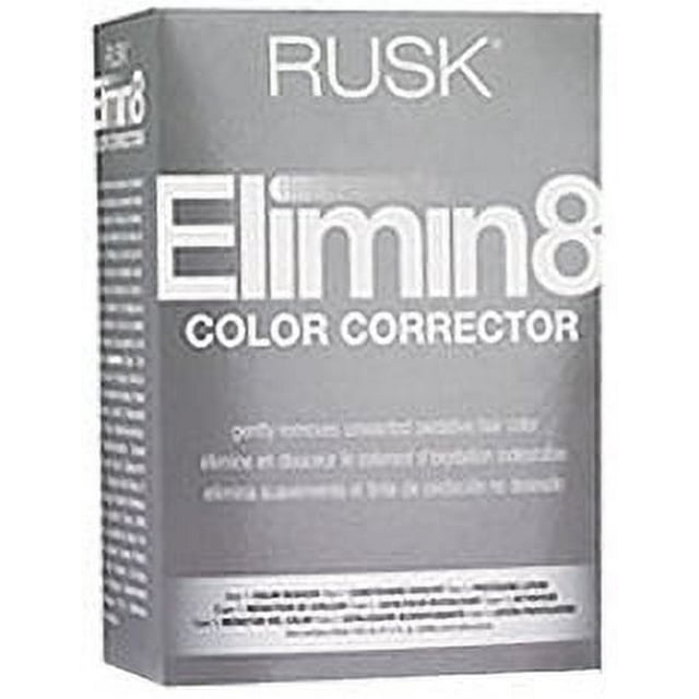 Rusk Elimin8 Permanent Hair Color Corrector Kit - Safe and Effective ...