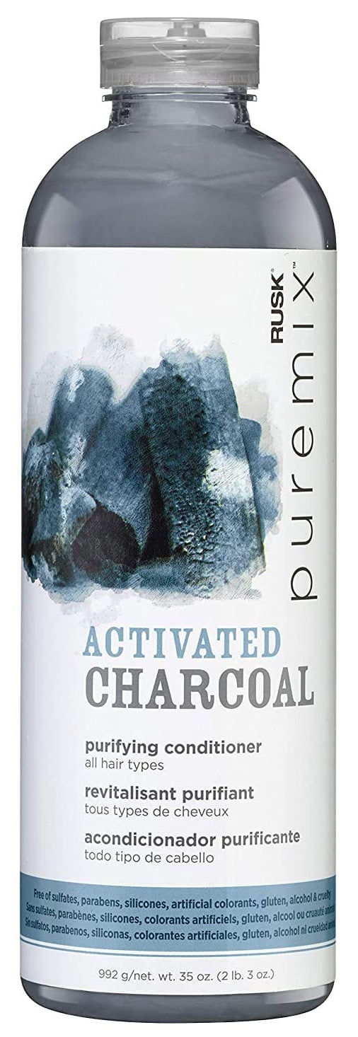 Rusk Pure Mix Activated Charcoal Purifying Conditioner All Hair Types ...