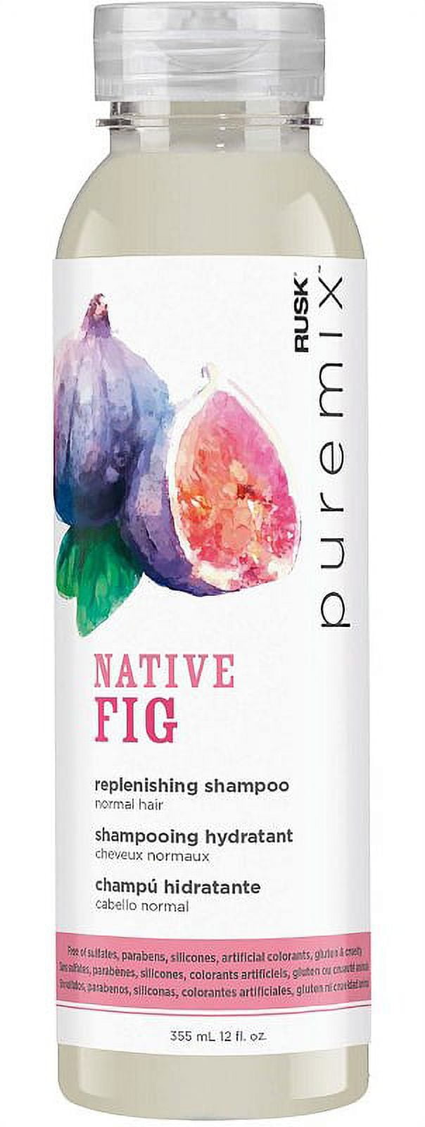 Rusk Puremix Native Fig Replenishing Shampoo , 12 oz Shampoo - Walmart.com