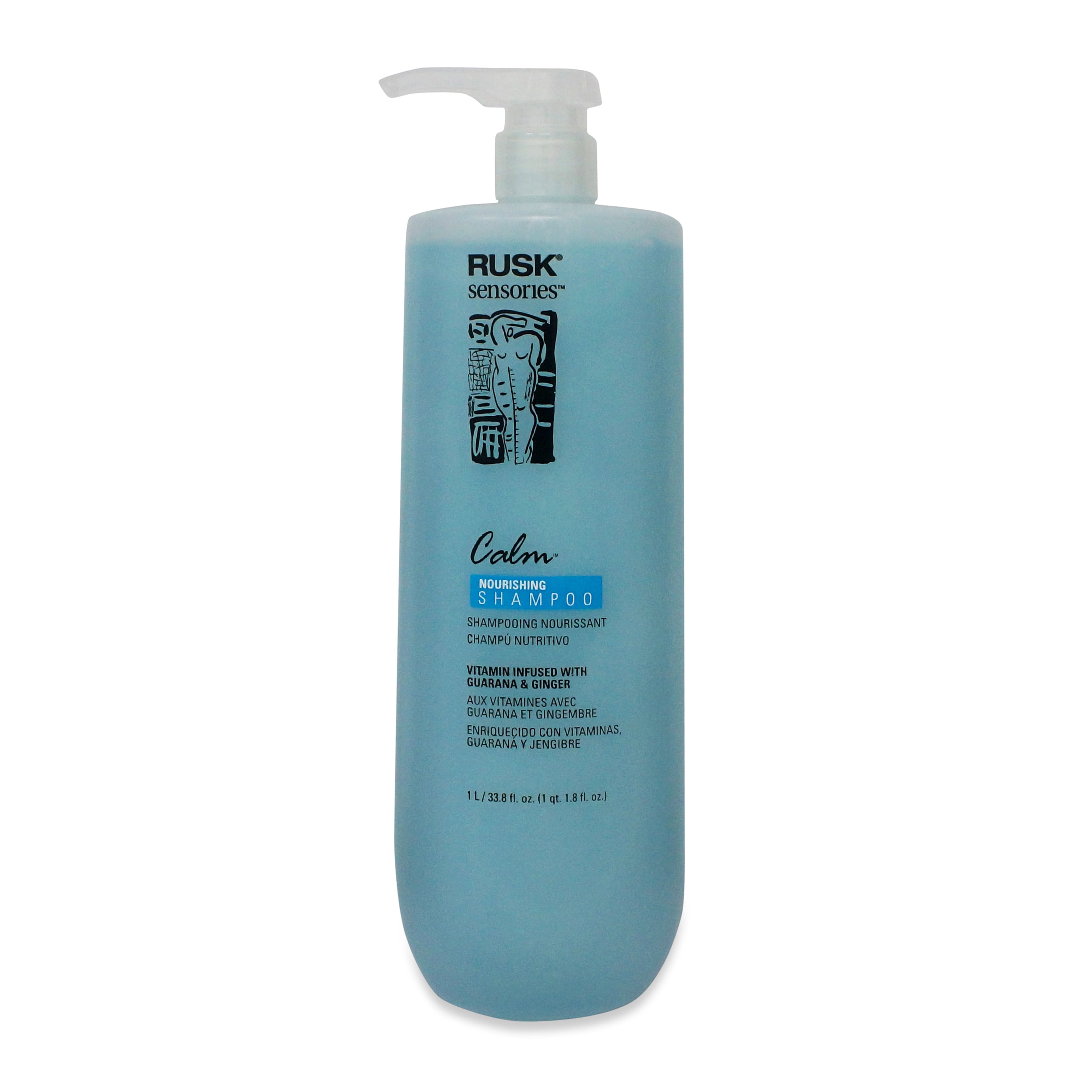 Rusk Sensories Calm Shampoo 33.8 oz - Walmart.com