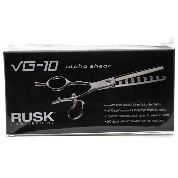 Rusk VG-10 Alpha Shear, 8 Tooth, Rotating Thumb - Walmart.com