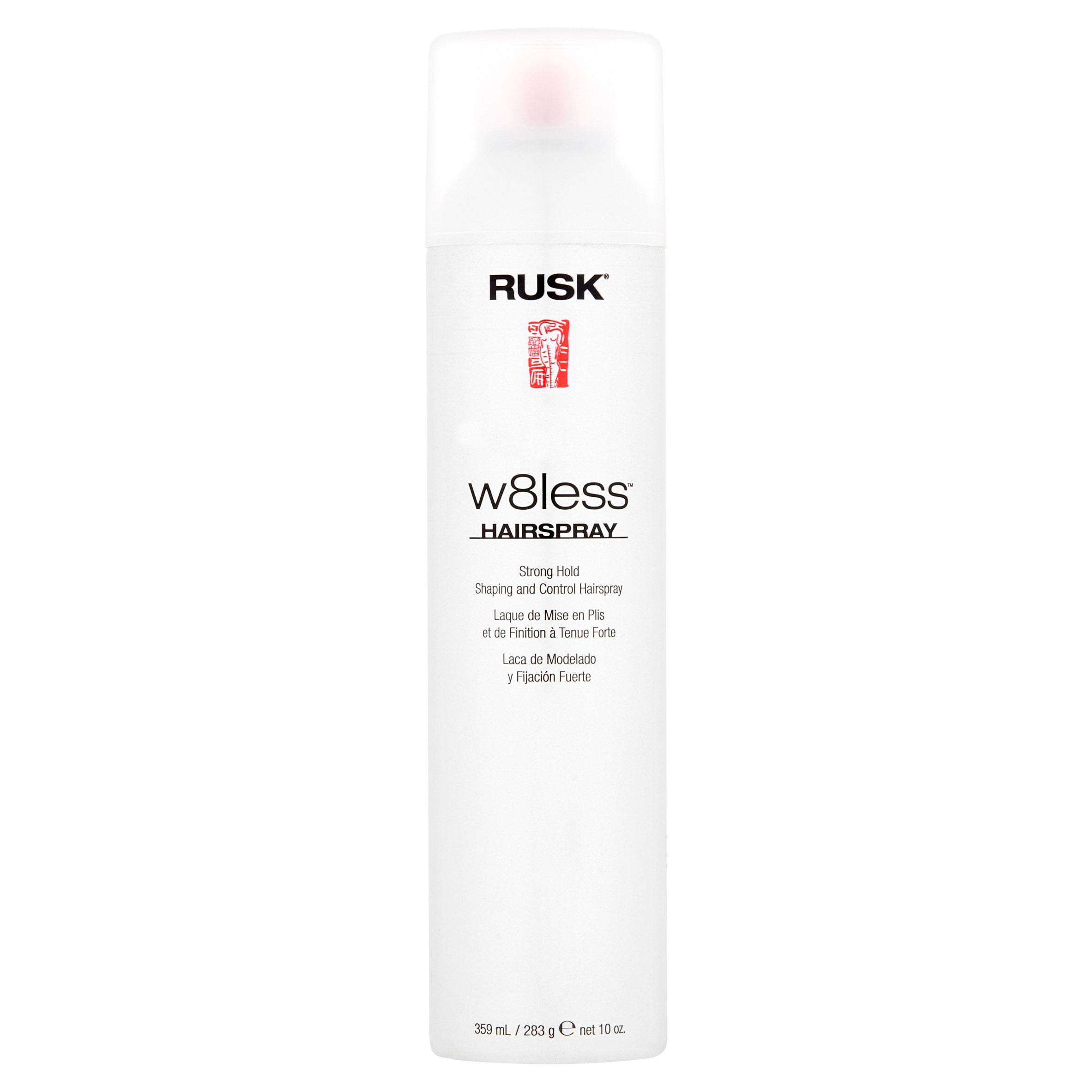 Rusk W8Less Strong Hold Shaping And Control Hairspray, 10 Oz - Walmart.com