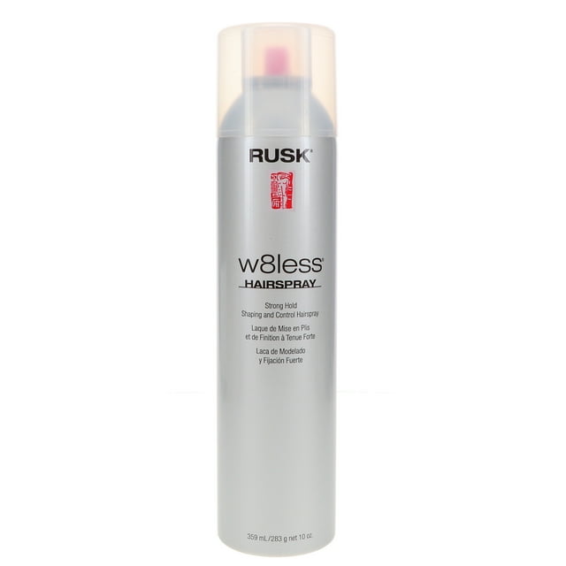 Rusk W8less Strong Hold Shaping & Control Hairspray, Shining ...