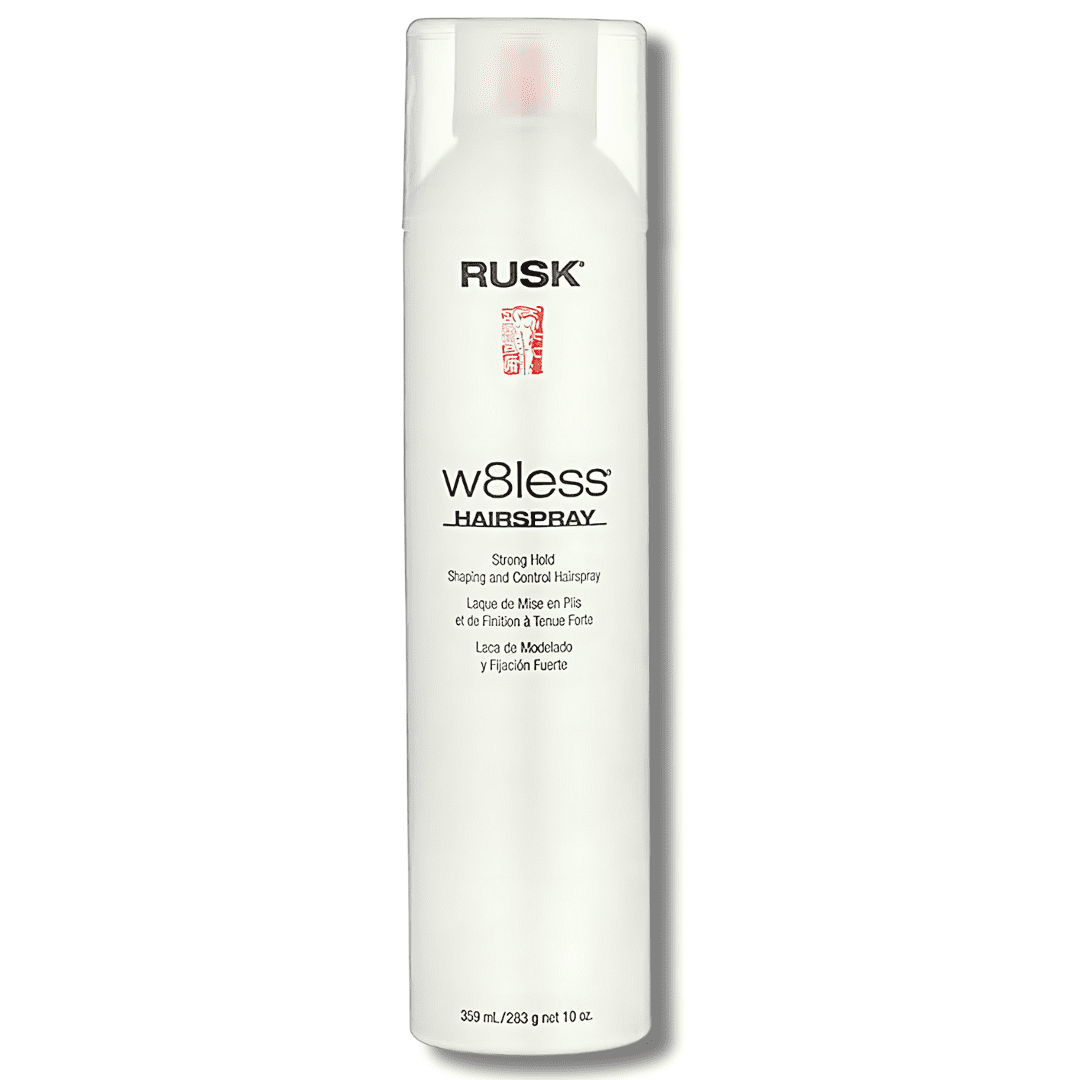 Rusk W8less Strong Hold, Shaping and Control Hairspray, Weightless ...