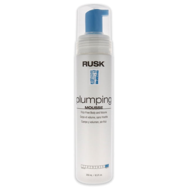 Rusk Thick Smoothing Styling Plumping Mousse, Frizz-Free Body and ...