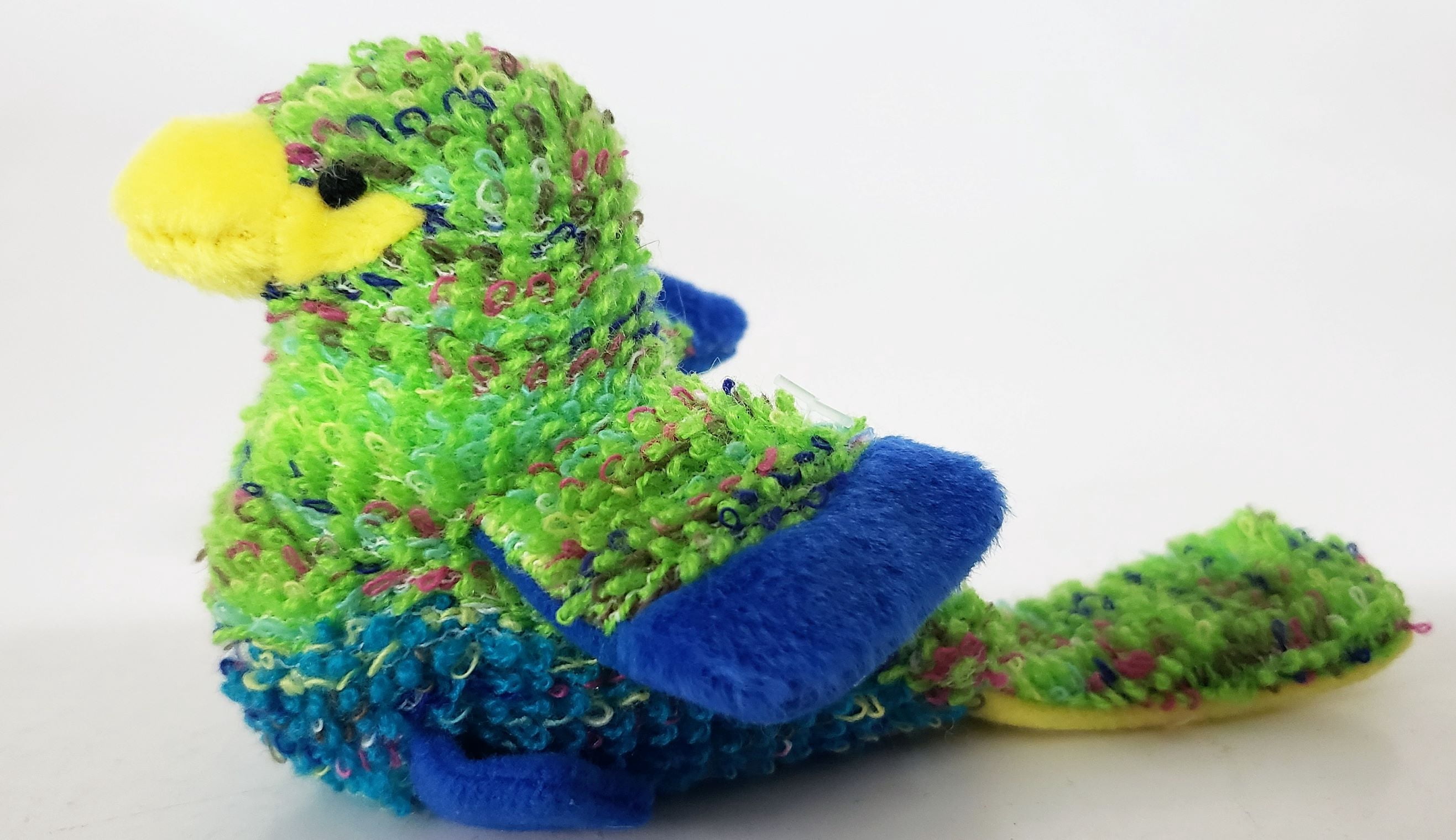 Russ Berrie Plush Bird Blue/Green Loop Stitch 4" - Walmart.com