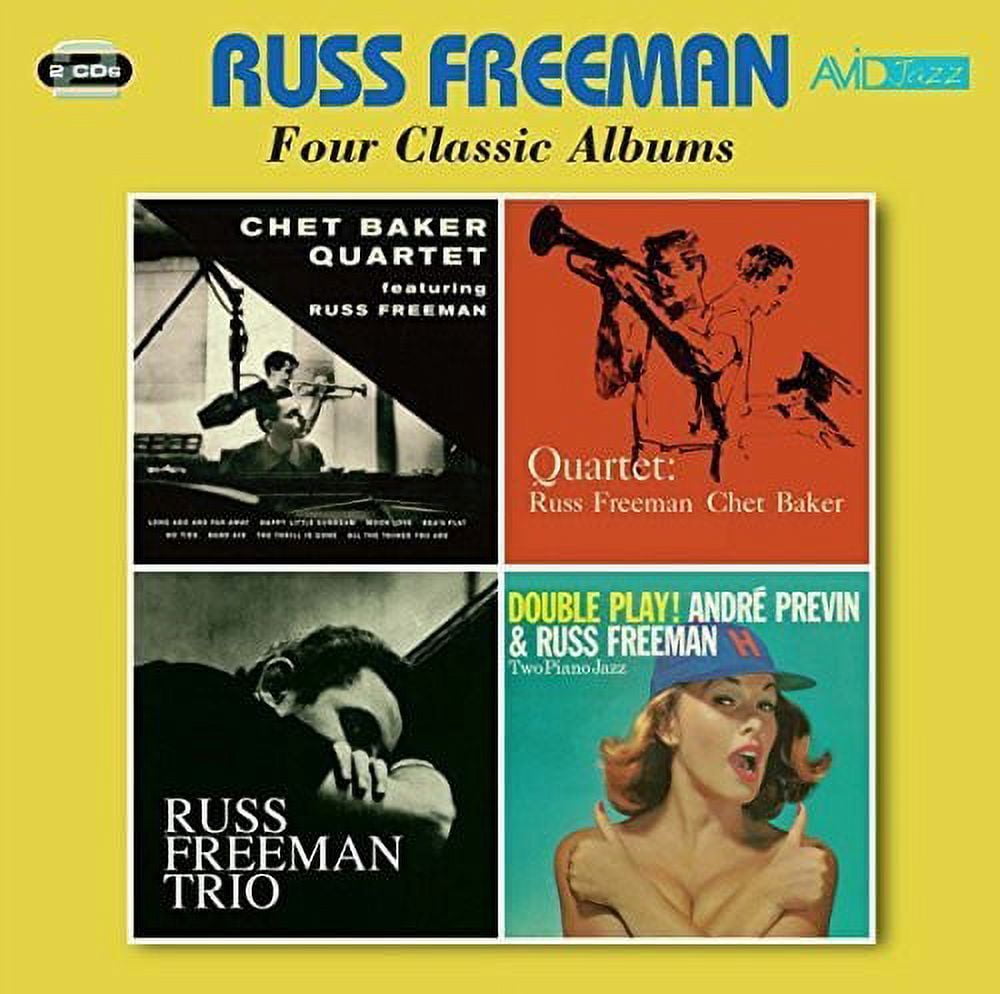 Russ Freeman - 4 LPS - Quartet Featuring Russ Freeman / Quartet - Music ...