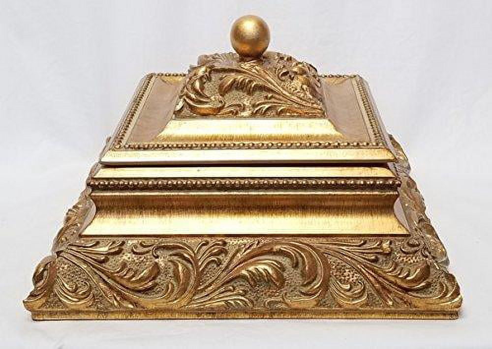 Russ Home Napoli Large Box 10.5" W x 10.5" D x 6" H - Walmart.com