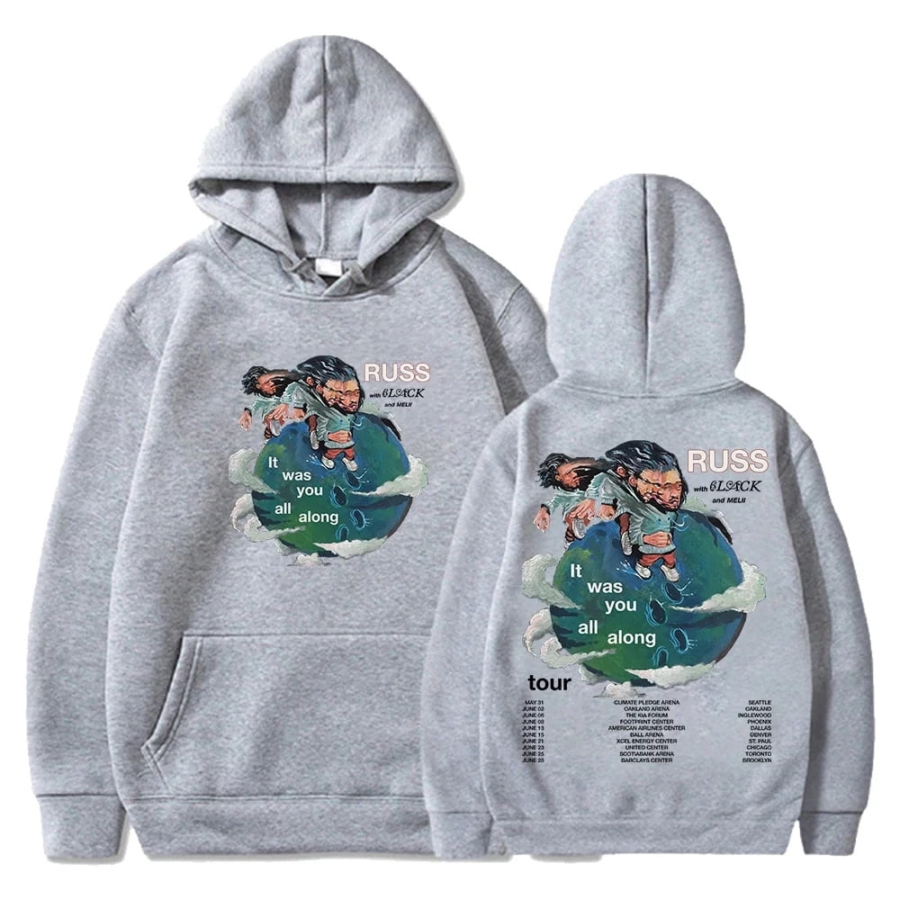 Russ It Was You All Along Tour 2024 Hoodie Cosplay Sweatshirt Unisex ...