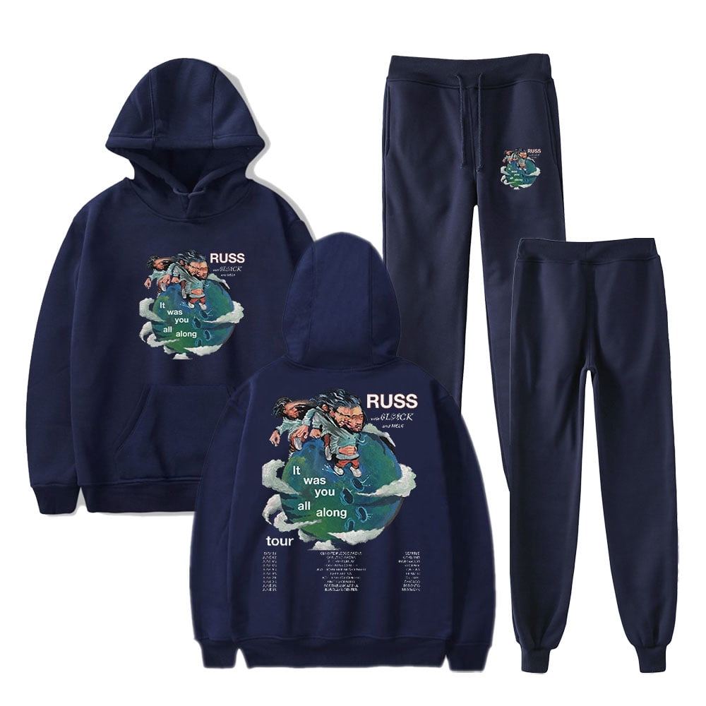 Russ It Was You All Along Tour 2024 Hoodie Suit Fashion Style 2 Pieces ...