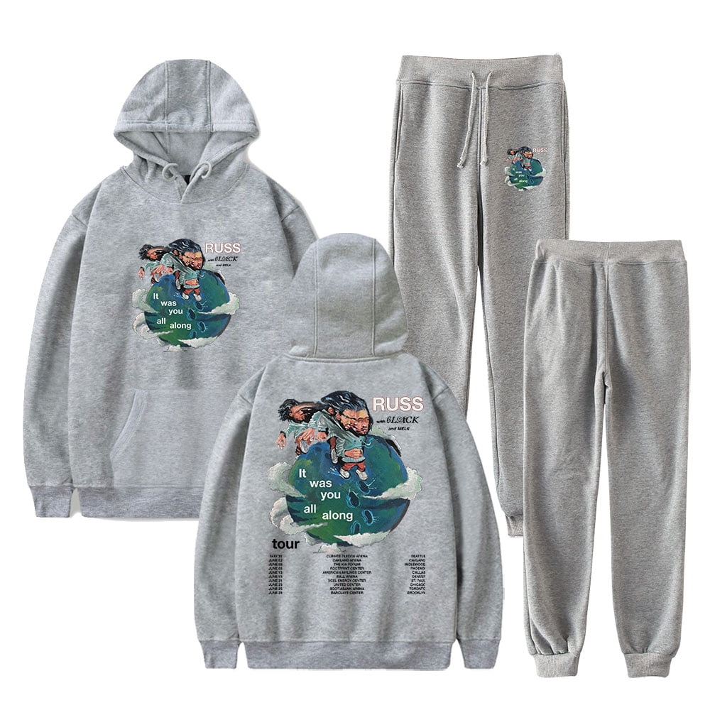 Russ It Was You All Along Tour 2024 Hoodie Suit Fashion Style 2 Pieces ...