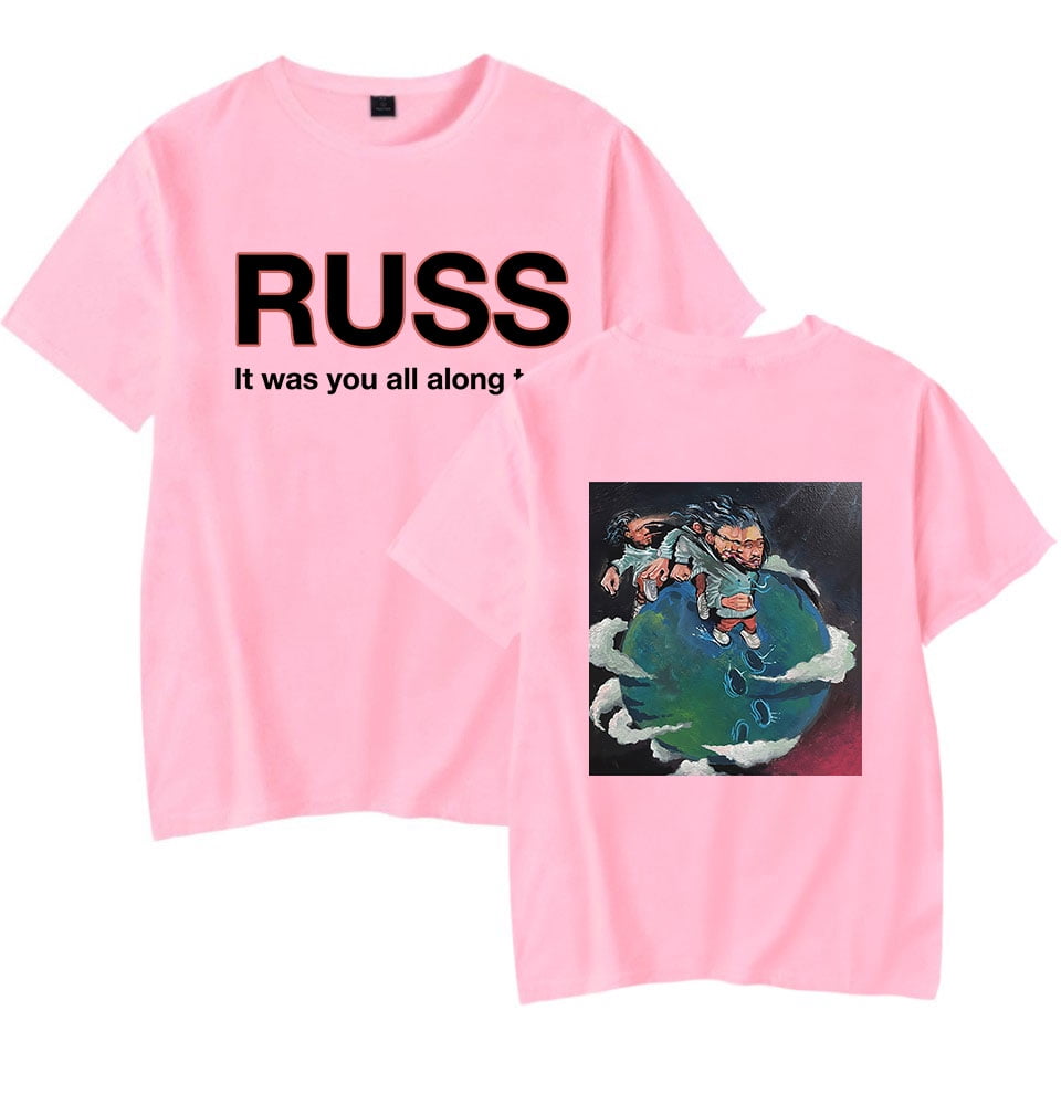 Russ Rapper It Was You All Along Tour 2024 T-shirt Women Men Vintage ...